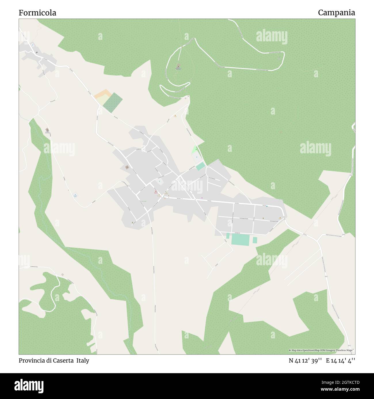 Map of caserta hi-res stock photography and images - Alamy