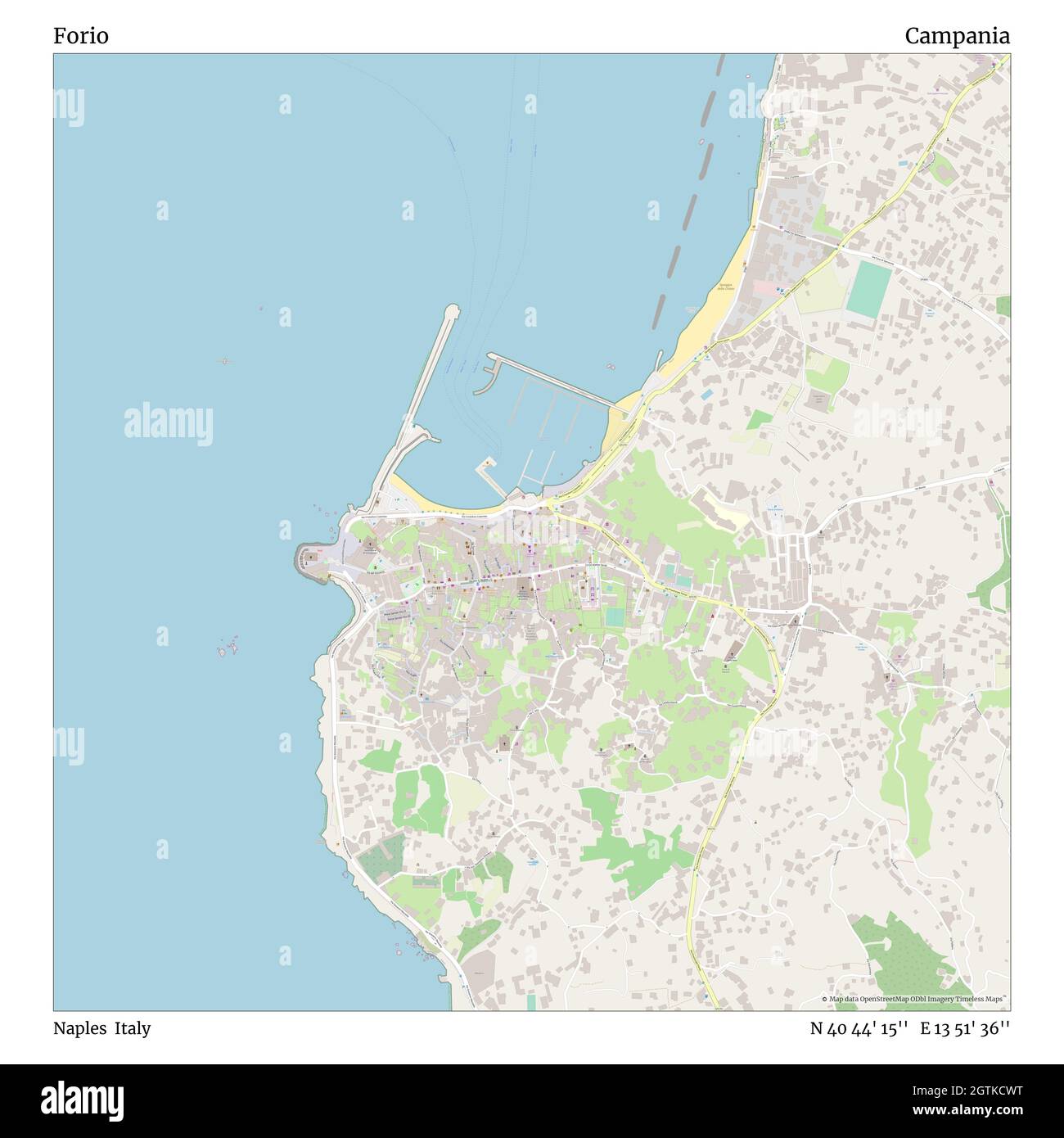 Map of campania hi-res stock photography and images - Alamy