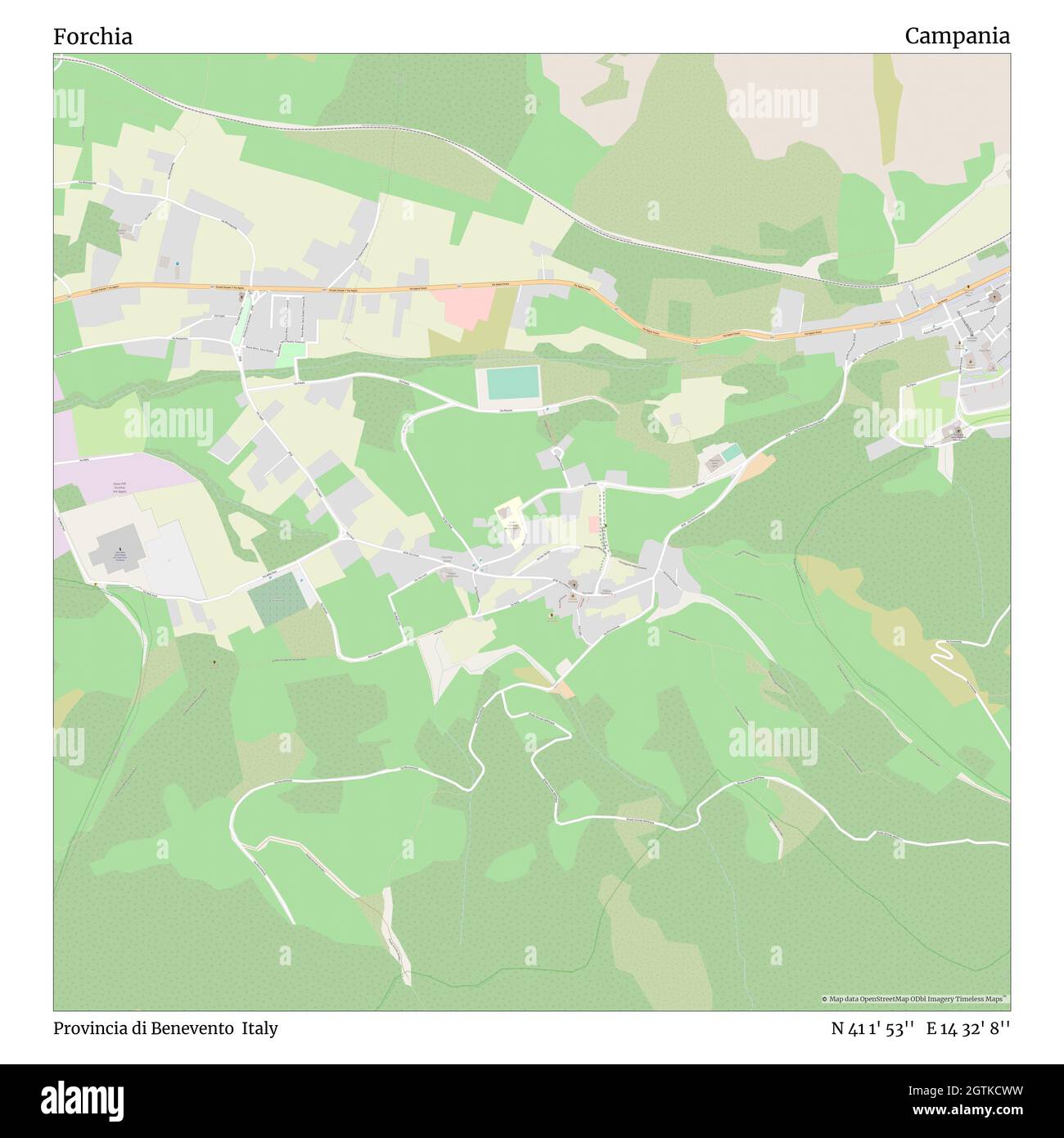 Map Of Benevento High Resolution Stock Photography and Images - Alamy
