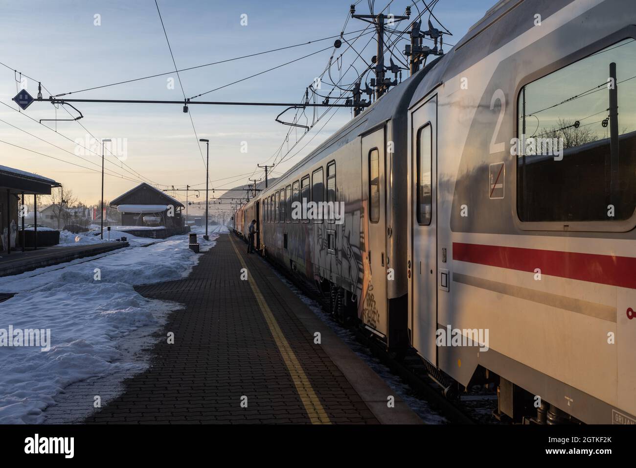 Country train station hi-res stock photography and images - Alamy