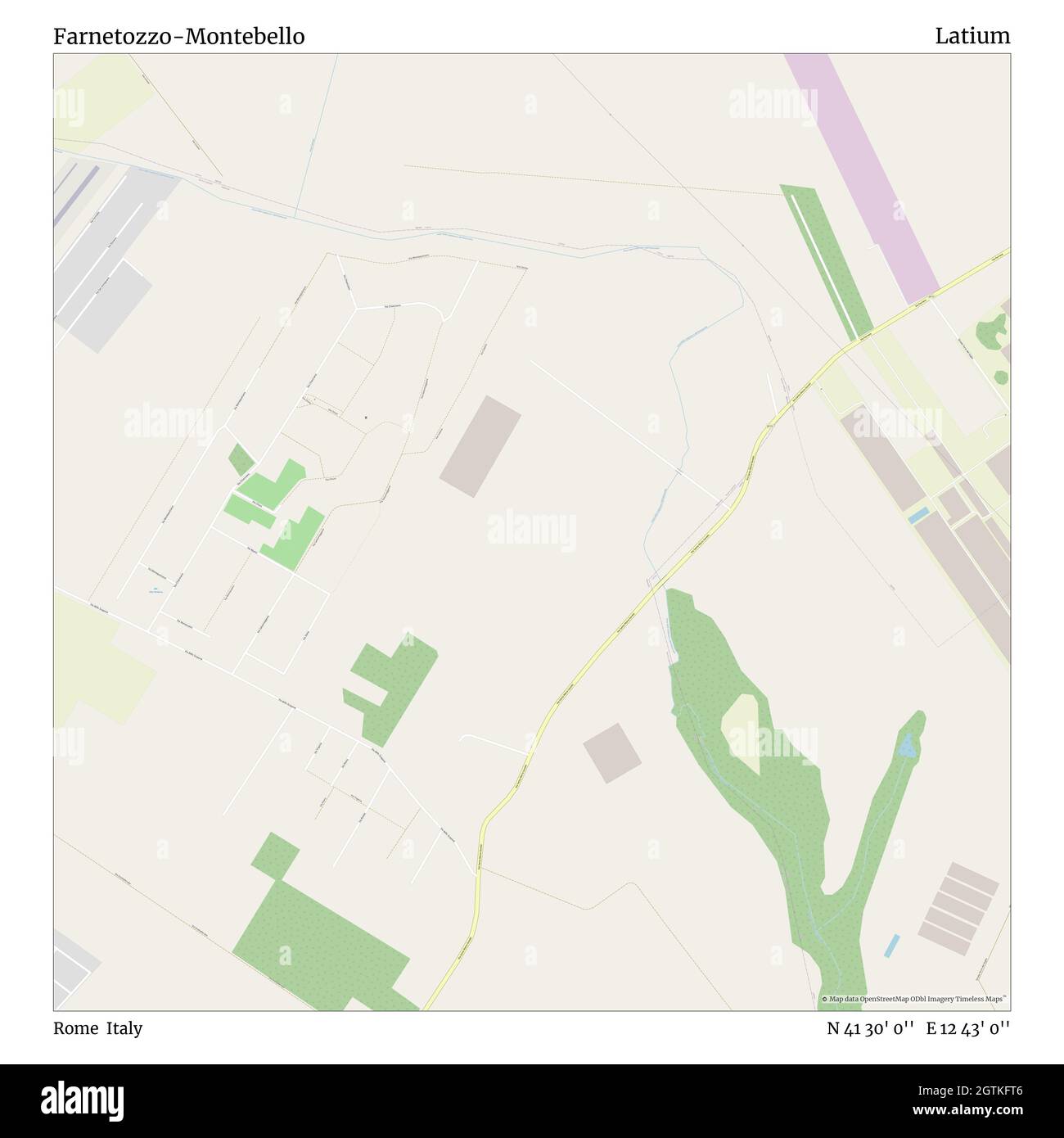Farnetozzo-Montebello, Rome, Italy, Latium, N 41 30' 0'', E 12 43' 0 ...