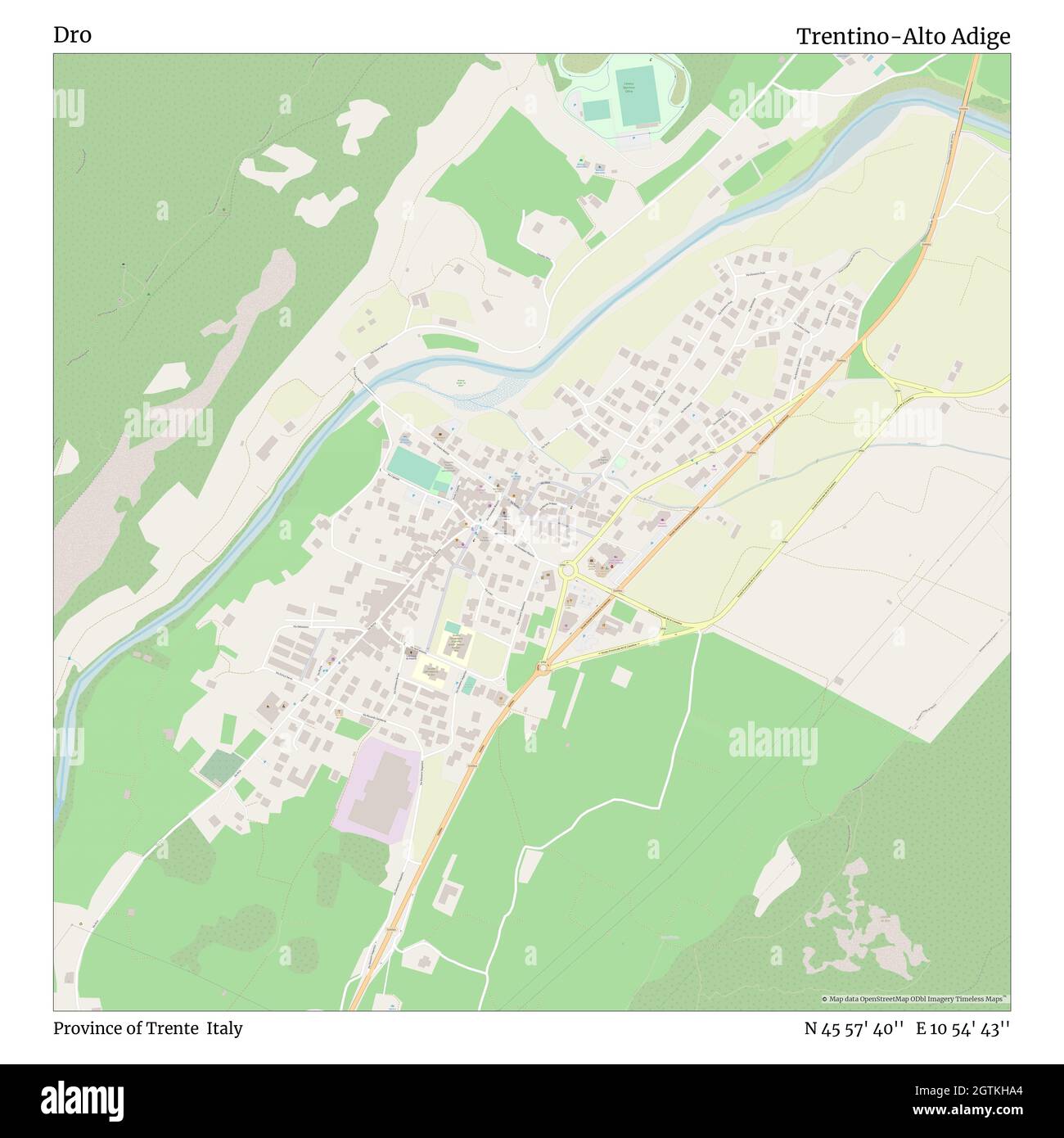 Dro, Province of Trente, Italy, Trentino-Alto Adige, N 45 57' 40'', E ...