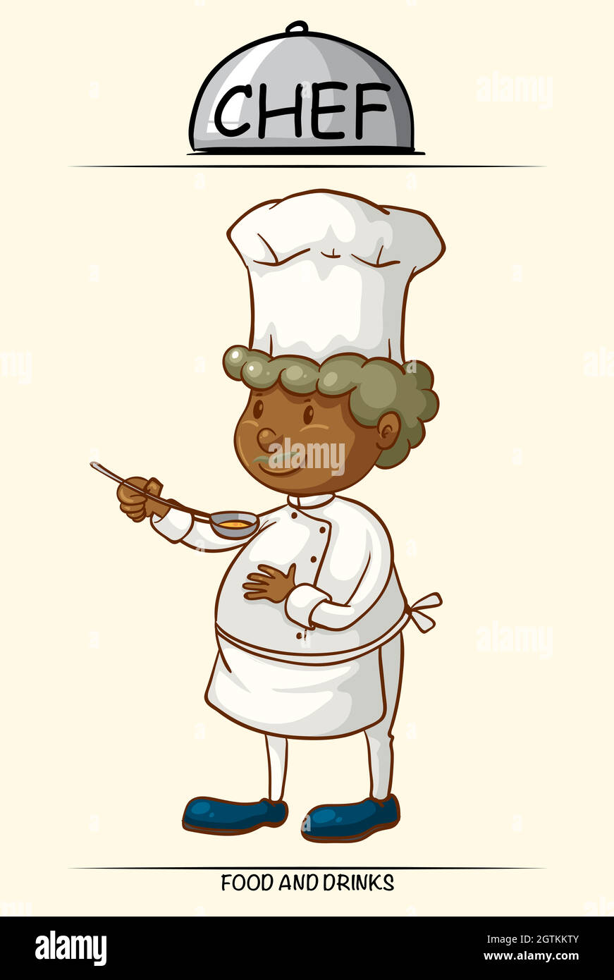 Chef clipart hi-res stock photography and images - Alamy