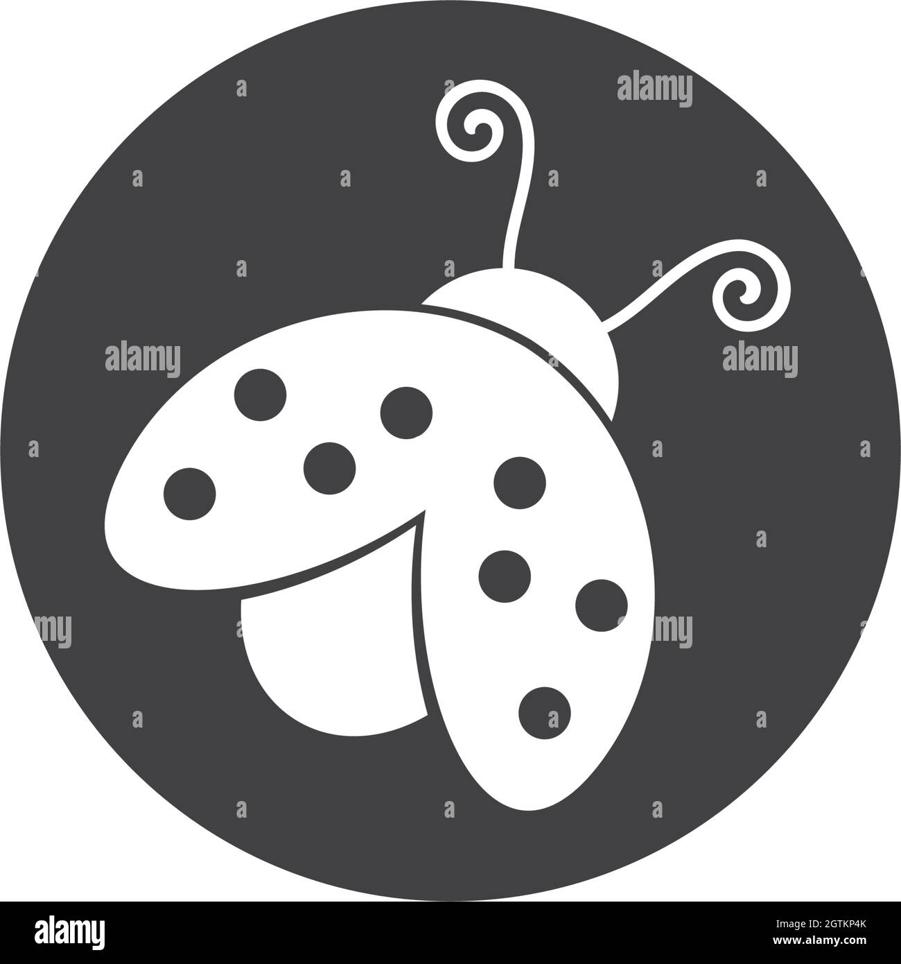 ladybug vector icon illustration design Stock Vector Image & Art - Alamy