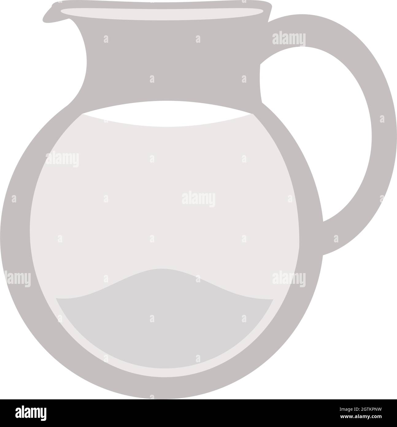 Milk creamer Stock Vector Images - Alamy