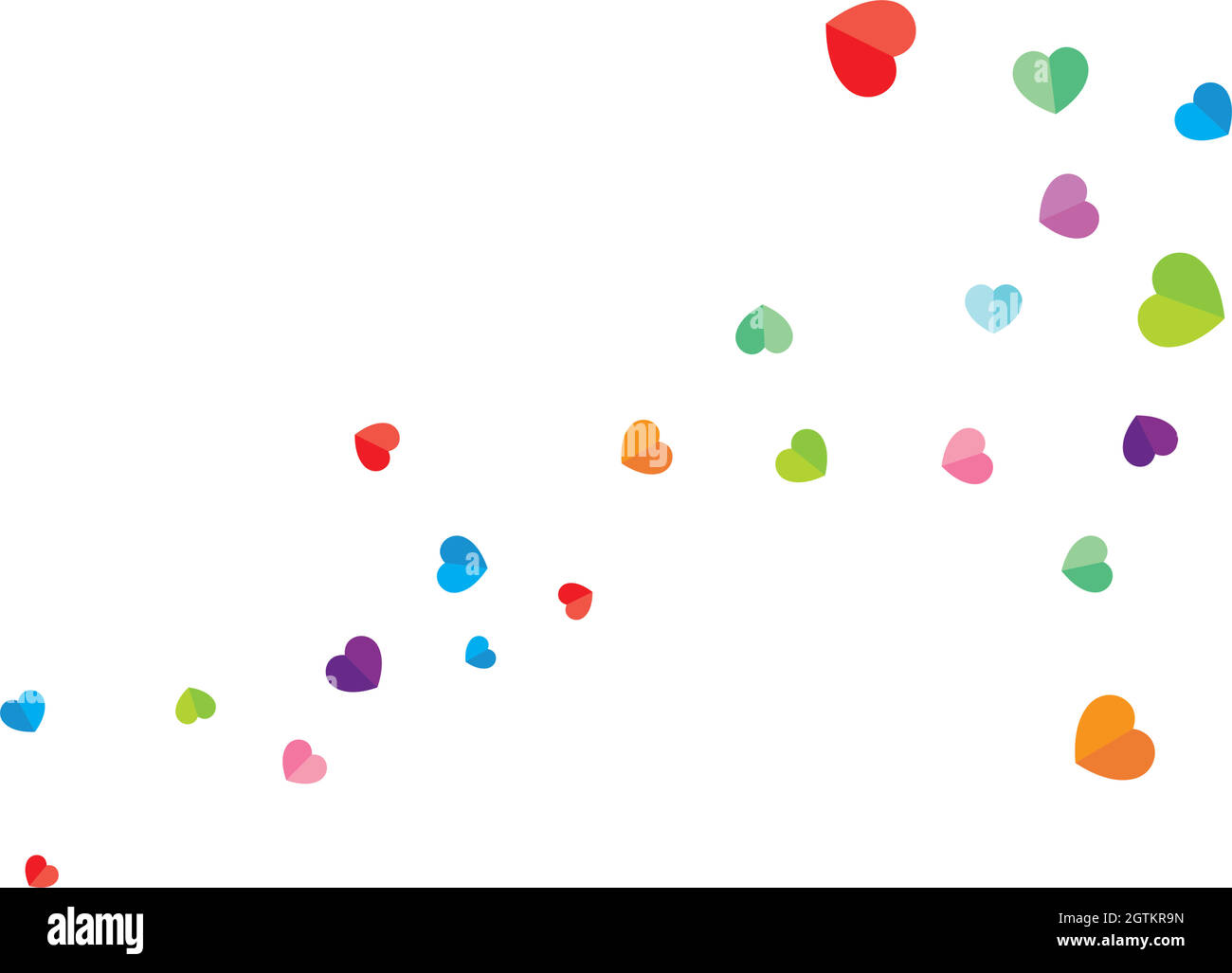 paper love background vector illustration design Stock Vector Image ...