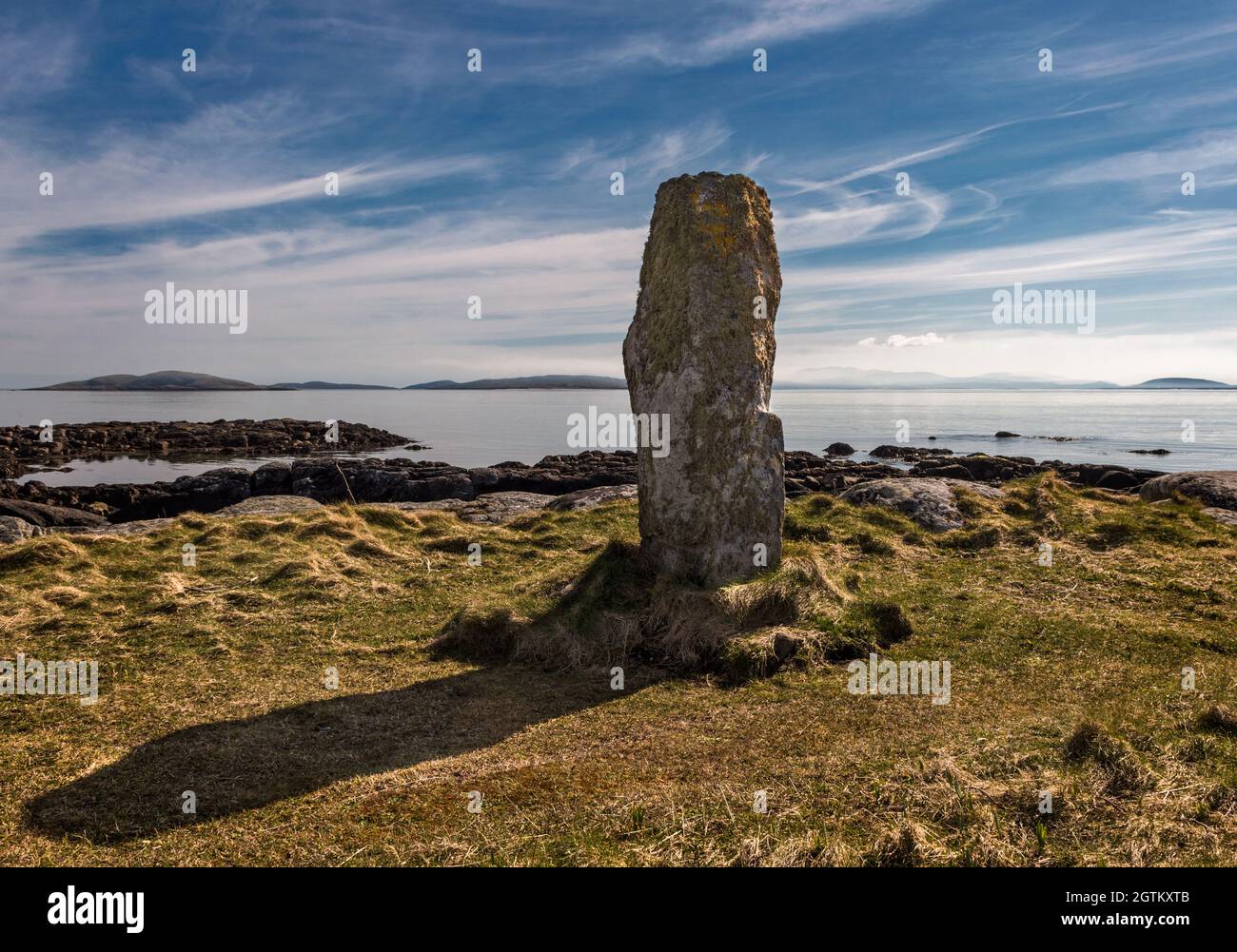 Sun on standing stone hi-res stock photography and images - Alamy
