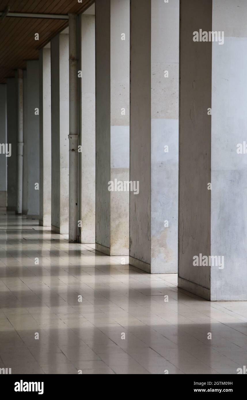 Arcades In A Building Stock Photo - Alamy