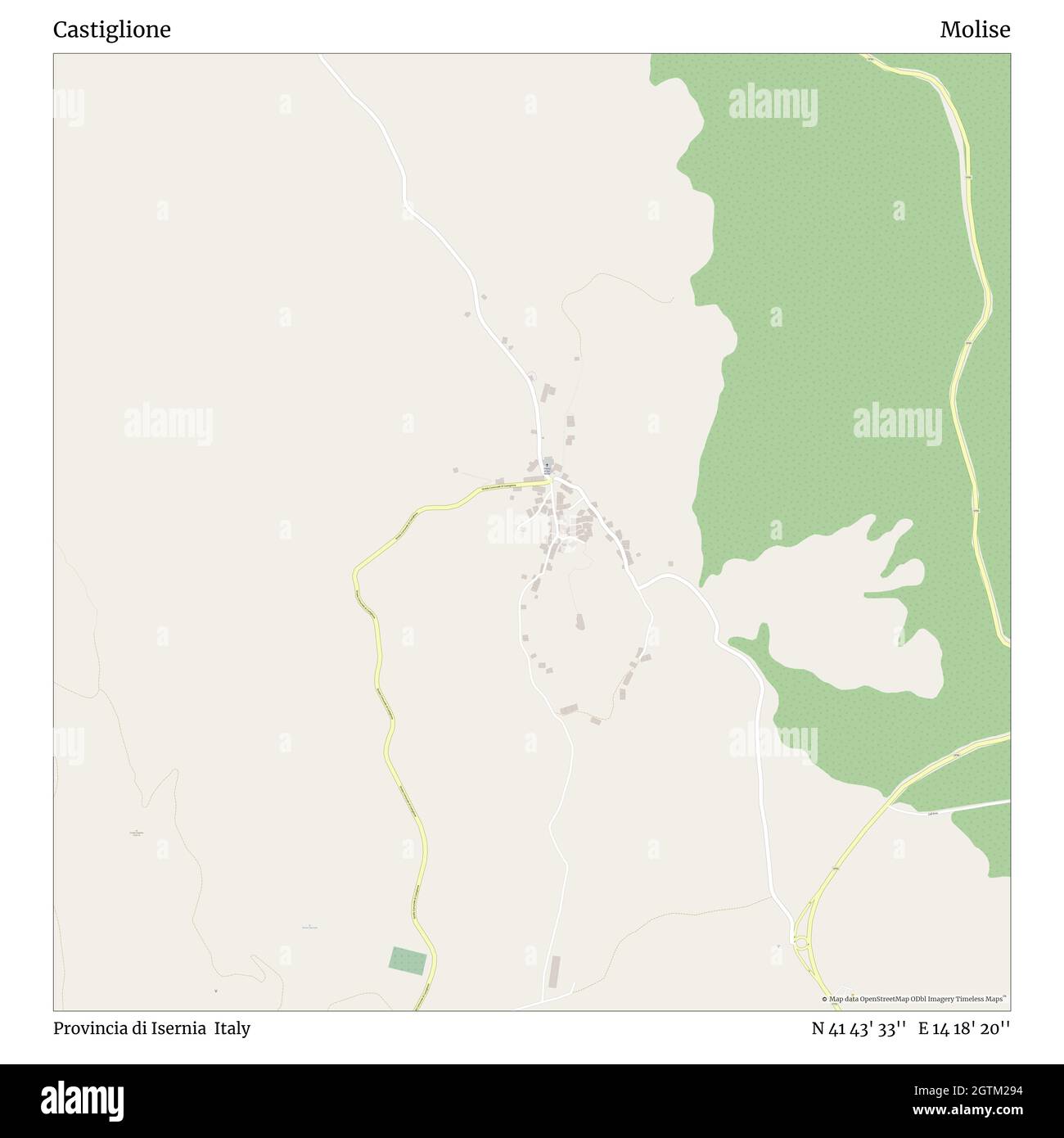 Map of isernia hi-res stock photography and images - Alamy