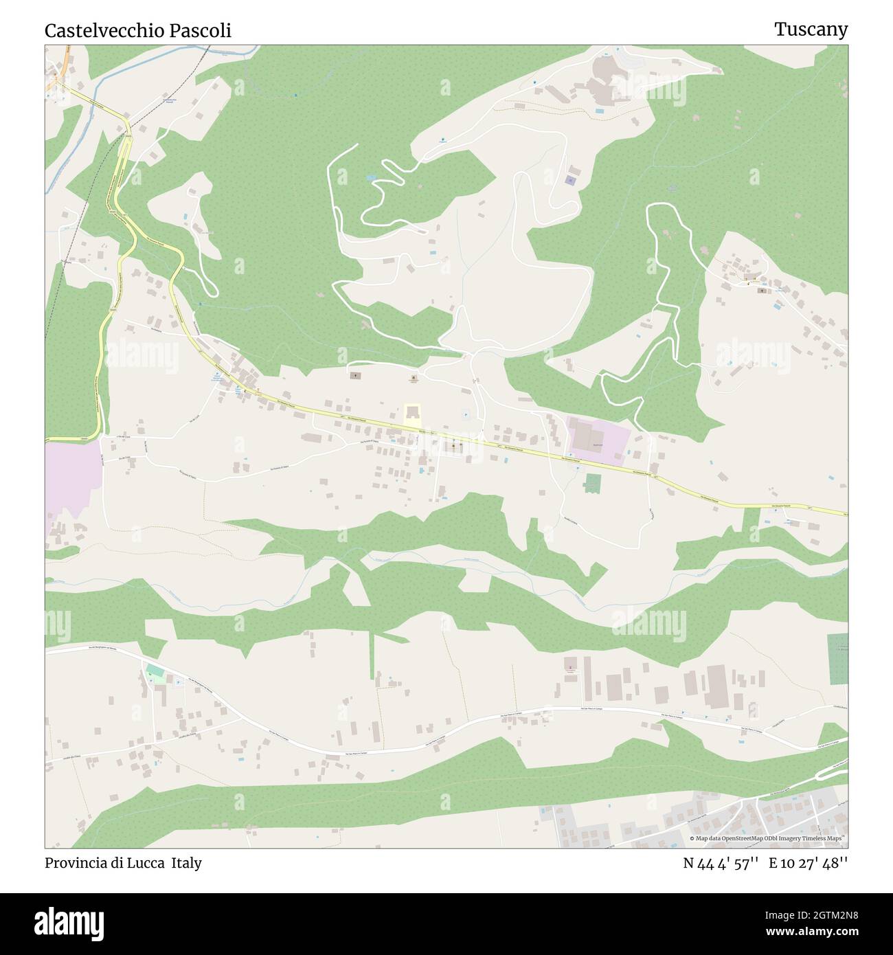 Castelvecchio Pascoli, Provincia di Lucca, Italy, Tuscany, N 44 4' 57 ...