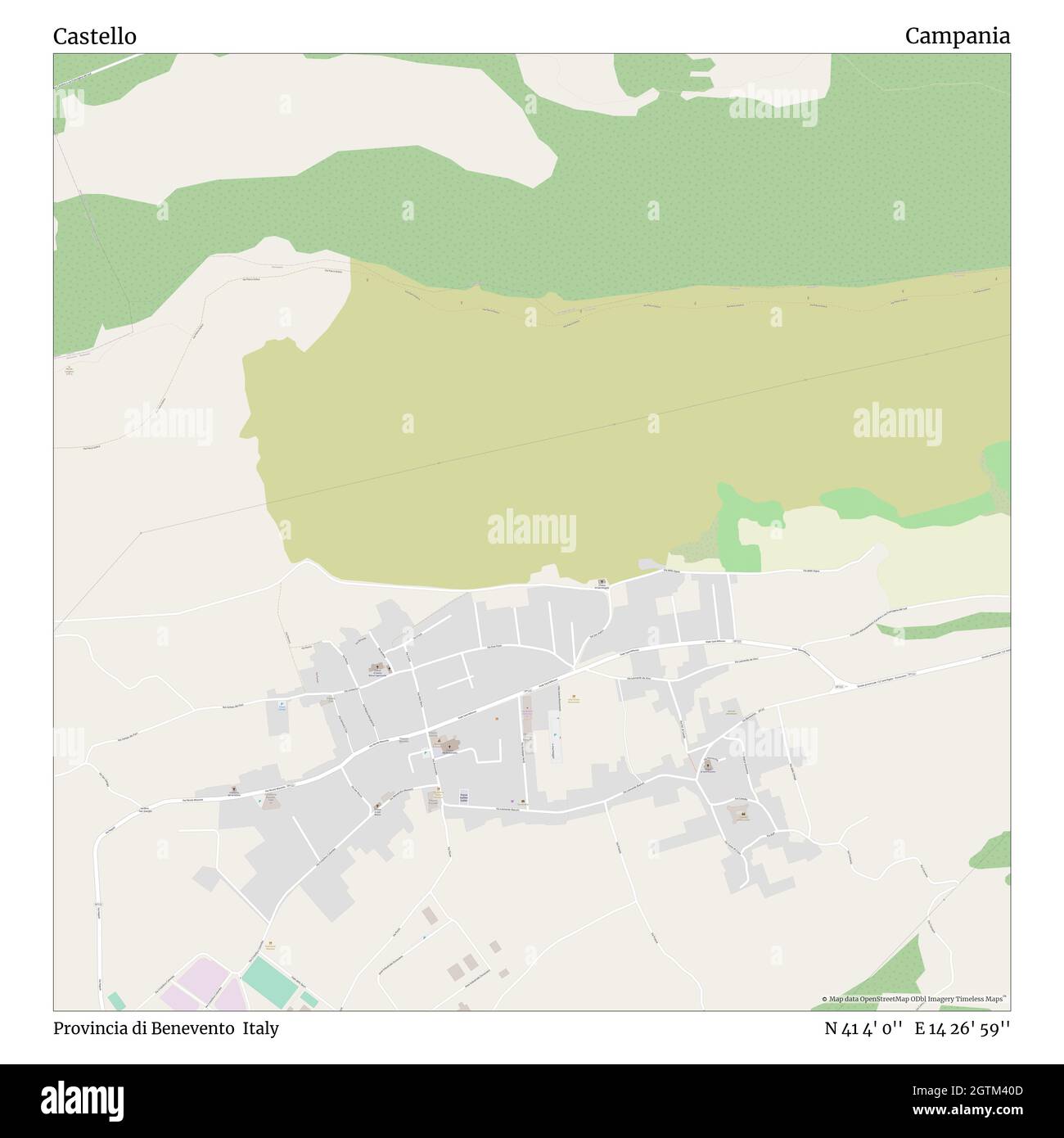 Castello plan map hi-res stock photography and images - Alamy