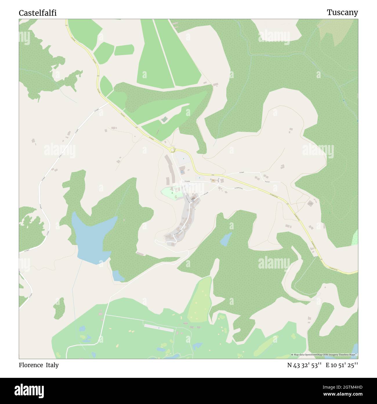 Castelfalfi map hi-res stock photography and images - Alamy