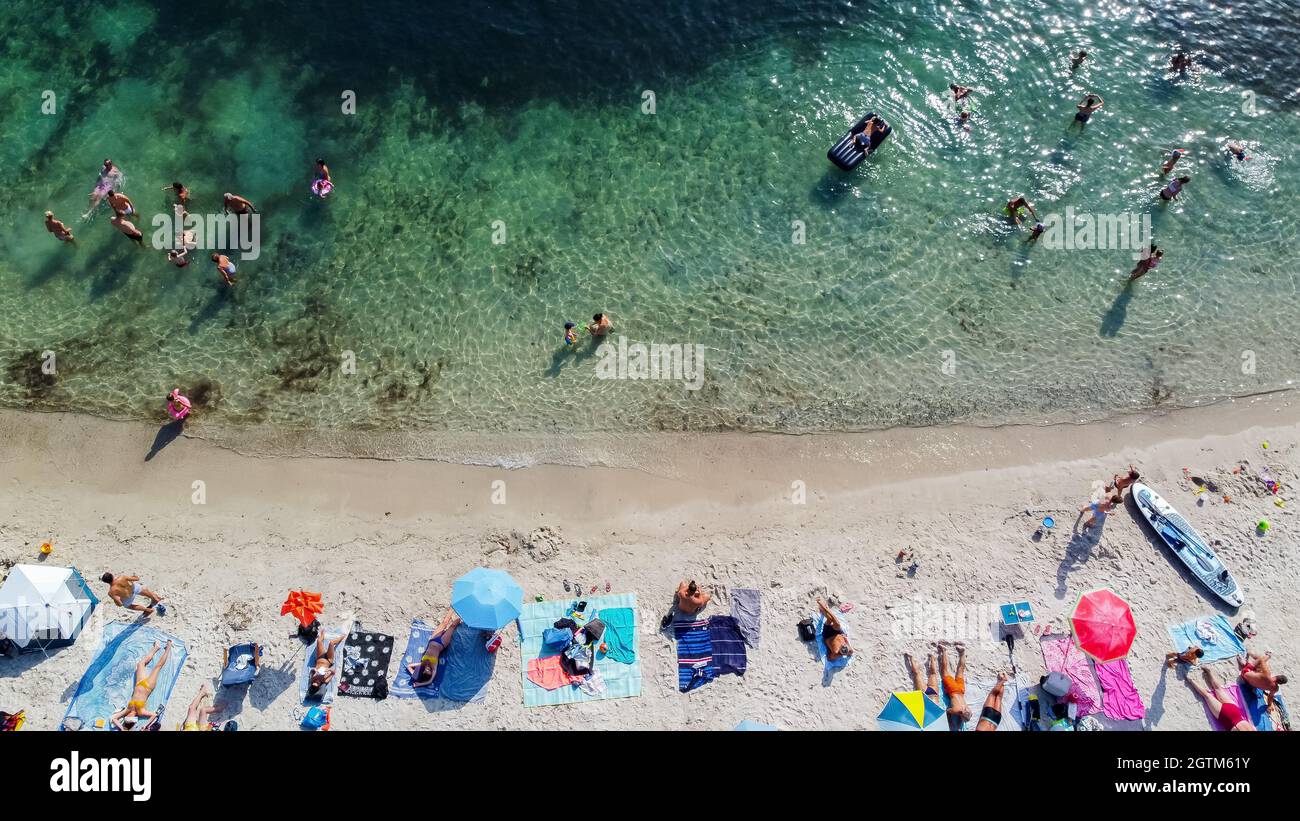 Juan les pins beach alpes maritimes hi-res stock photography and images ...