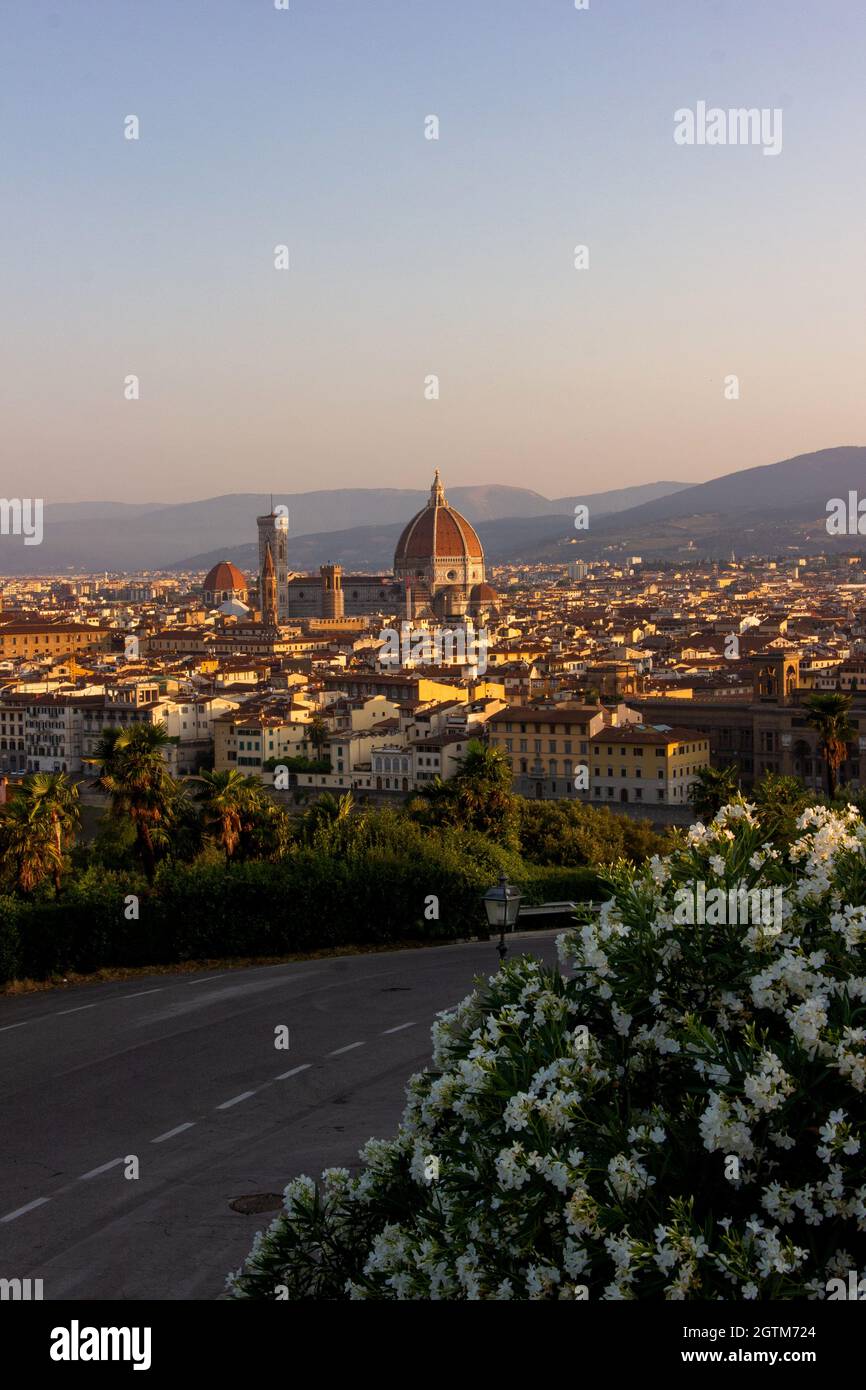 Florence high viewpoint hi-res stock photography and images - Alamy