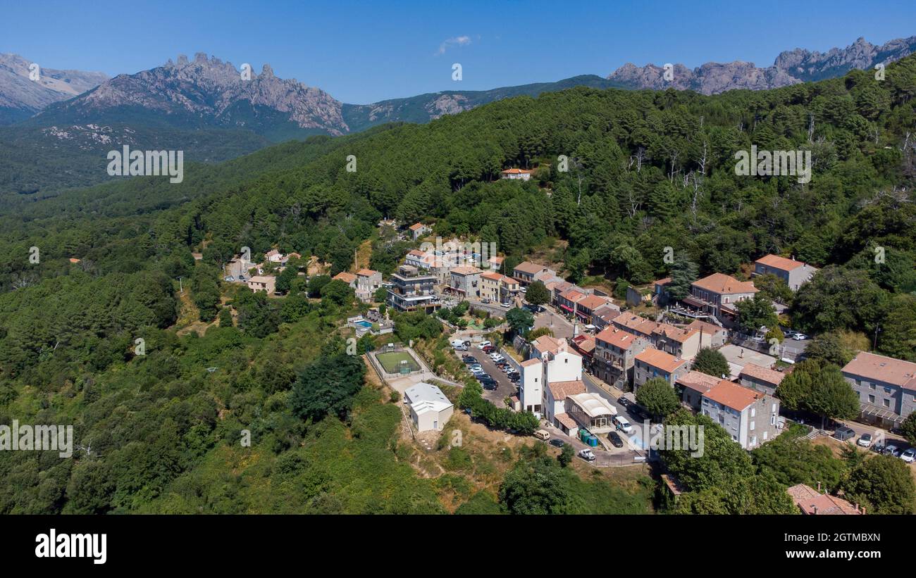 Zonza village hi-res stock photography and images - Alamy