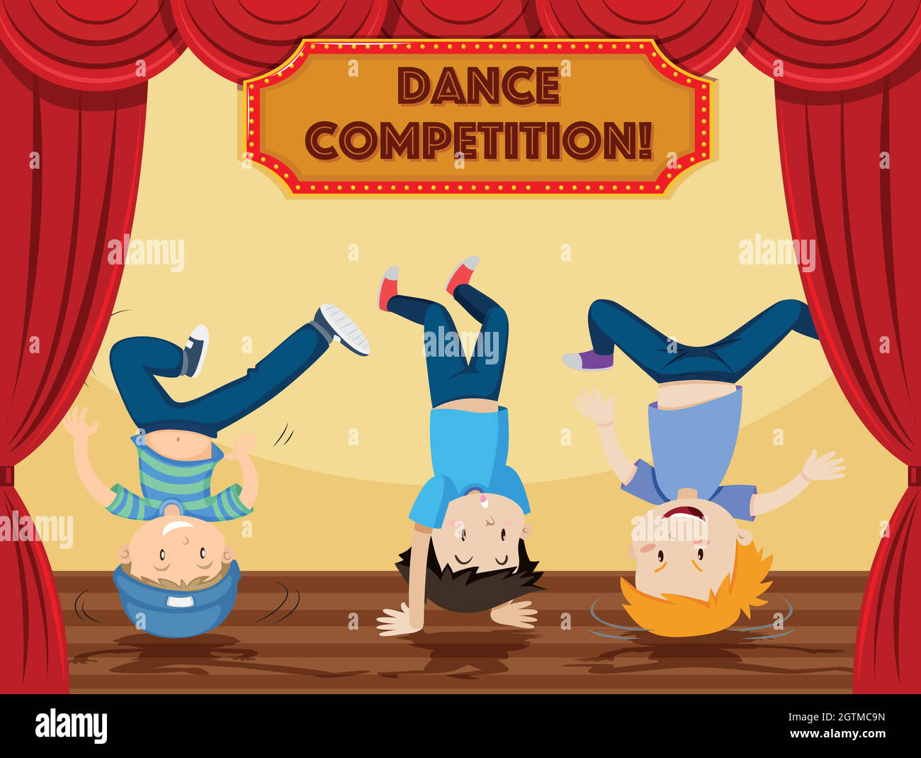 A street dance performance Stock Vector Image & Art - Alamy