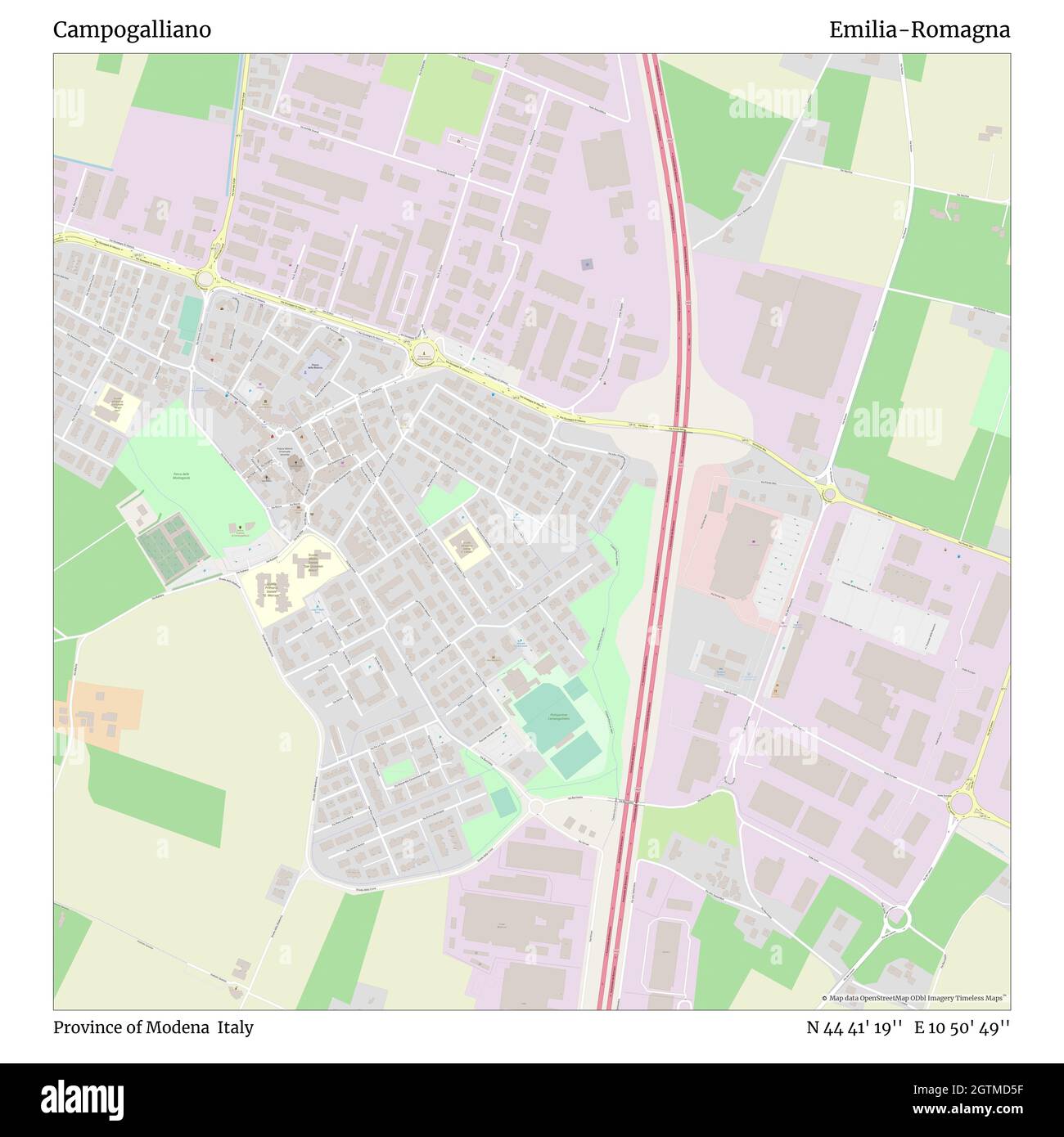 Modena province map hi-res stock photography and images - Alamy