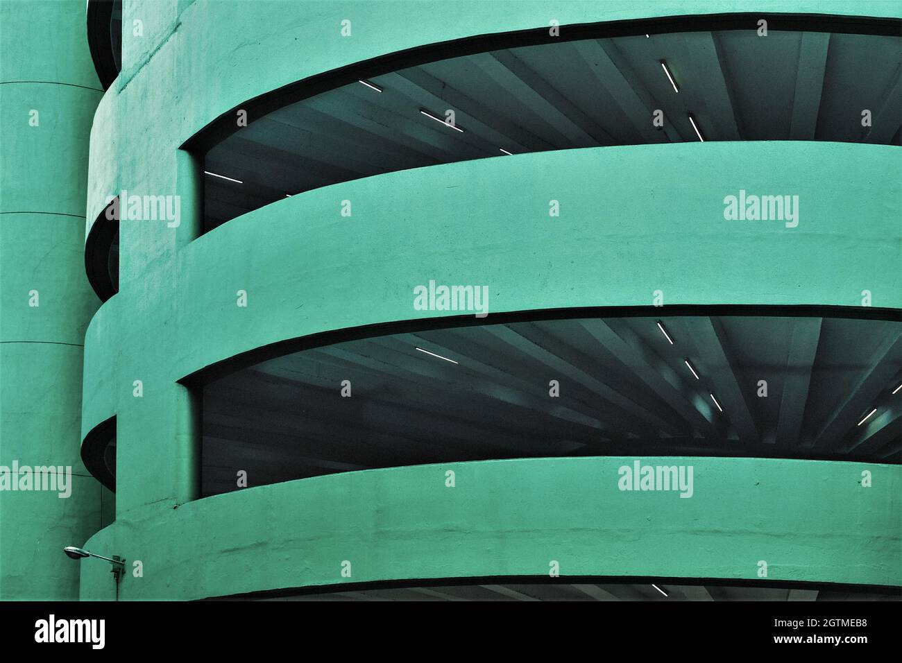 Spiral metal ramp hi-res stock photography and images - Alamy