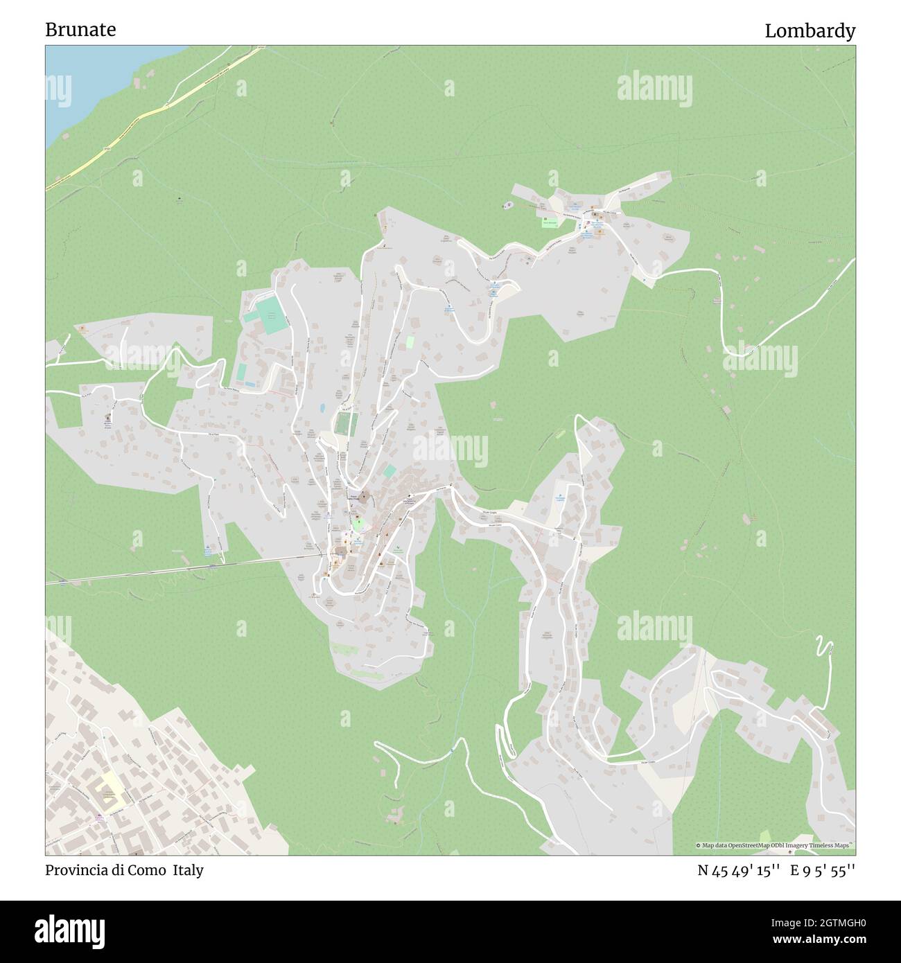 Como brunate Cut Out Stock Images & Pictures - Alamy