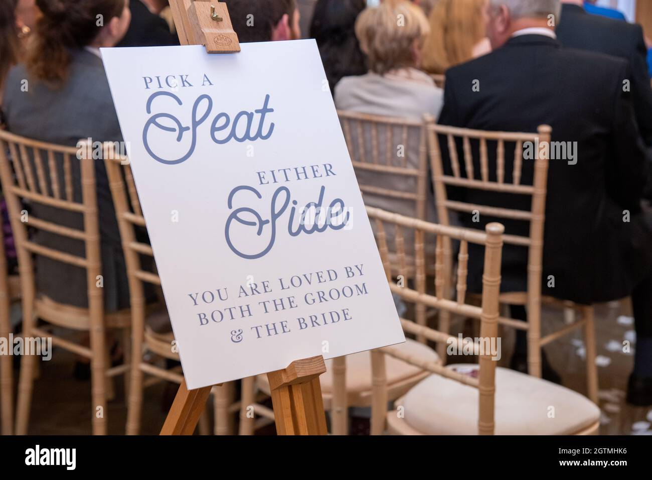 wedding entrance sign board Stock Photo - Alamy
