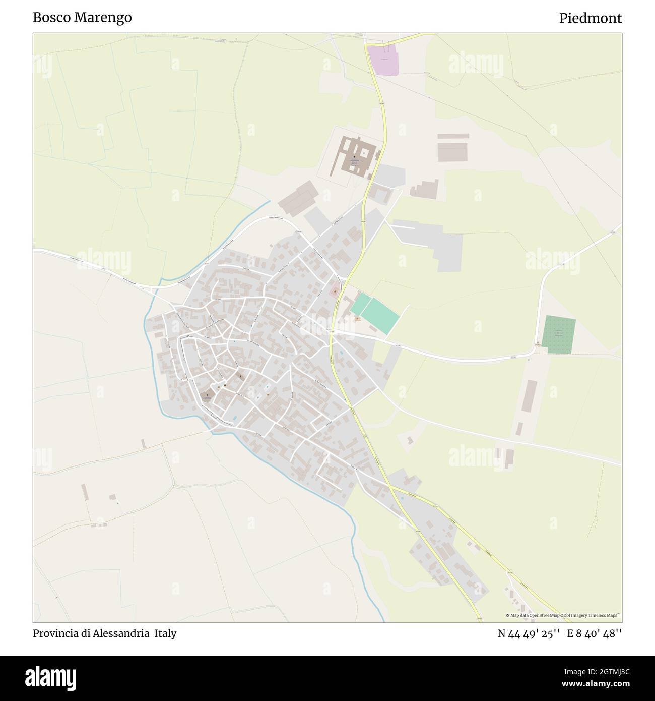 Marengo map hi-res stock photography and images - Alamy