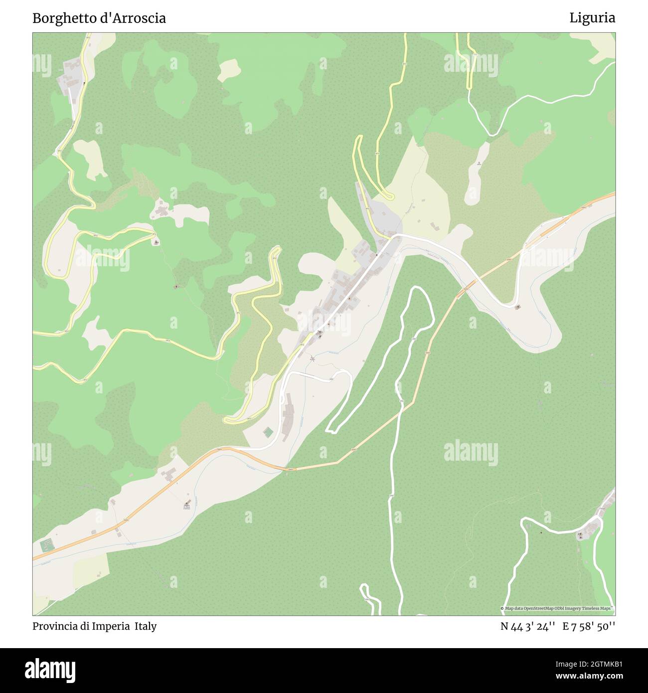 Map of imperia High Resolution Stock Photography and Images - Alamy