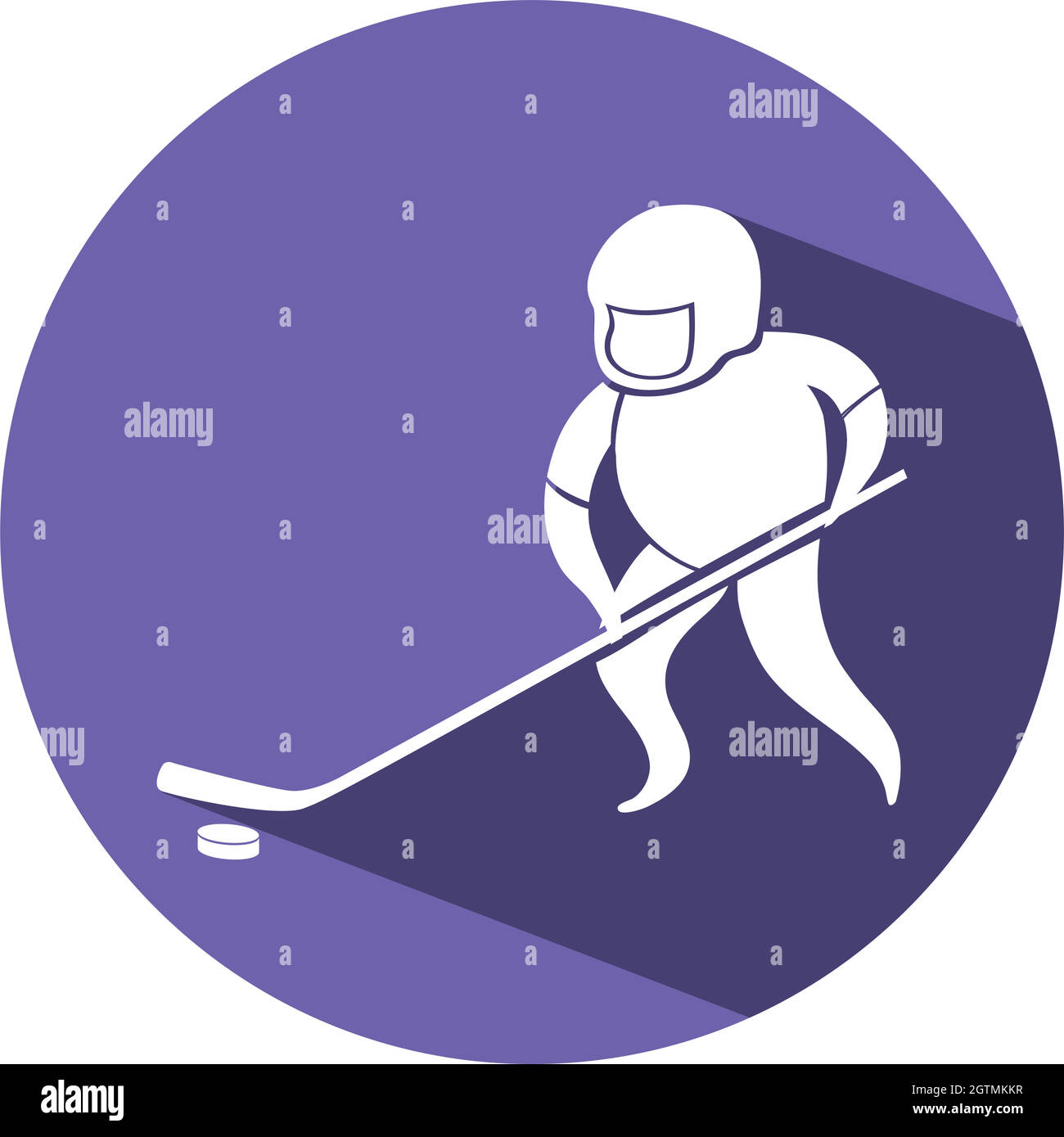 Ice hockey illustration hi-res stock photography and images - Alamy