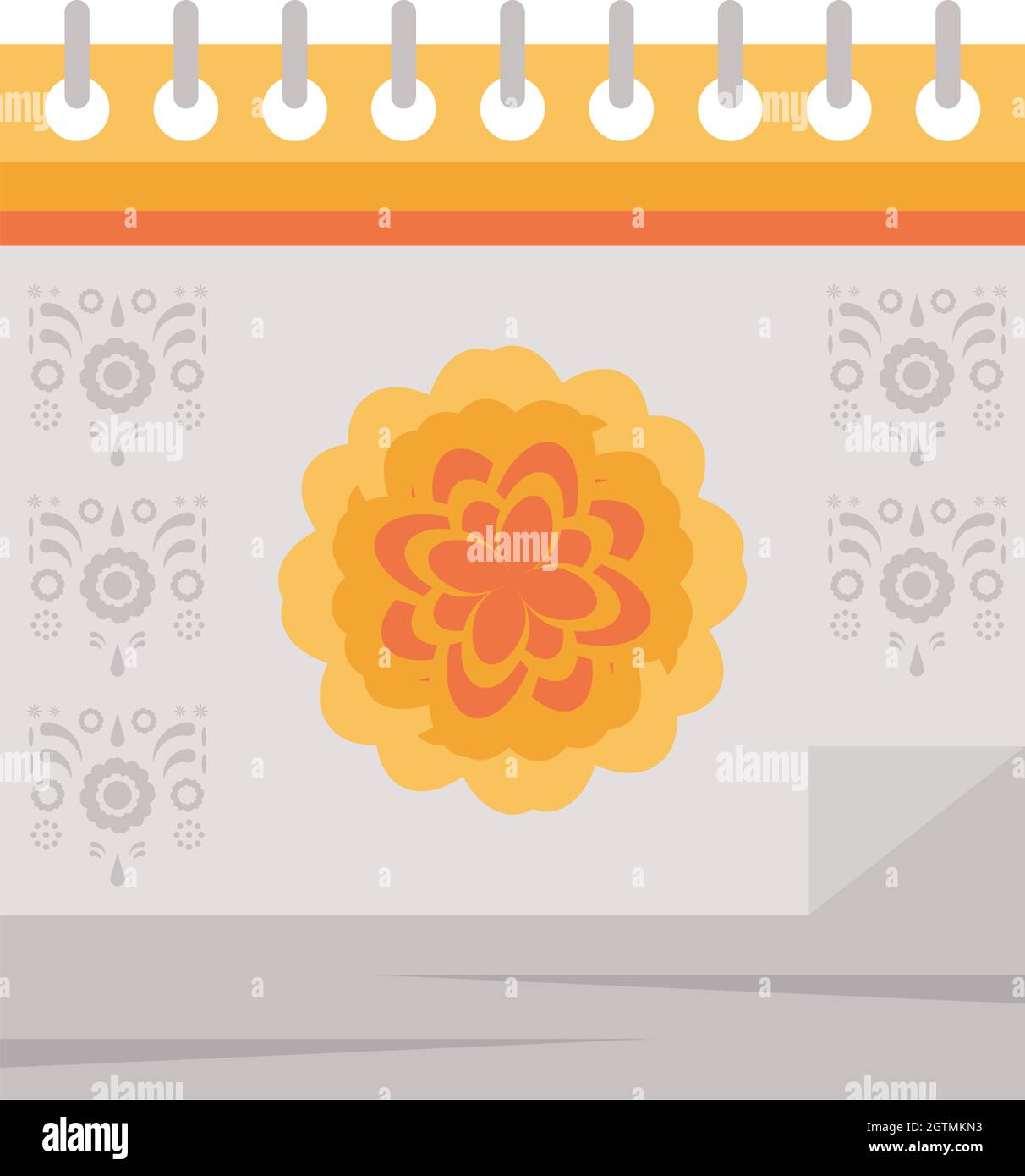 day of the dead calendar Stock Vector Image & Art - Alamy