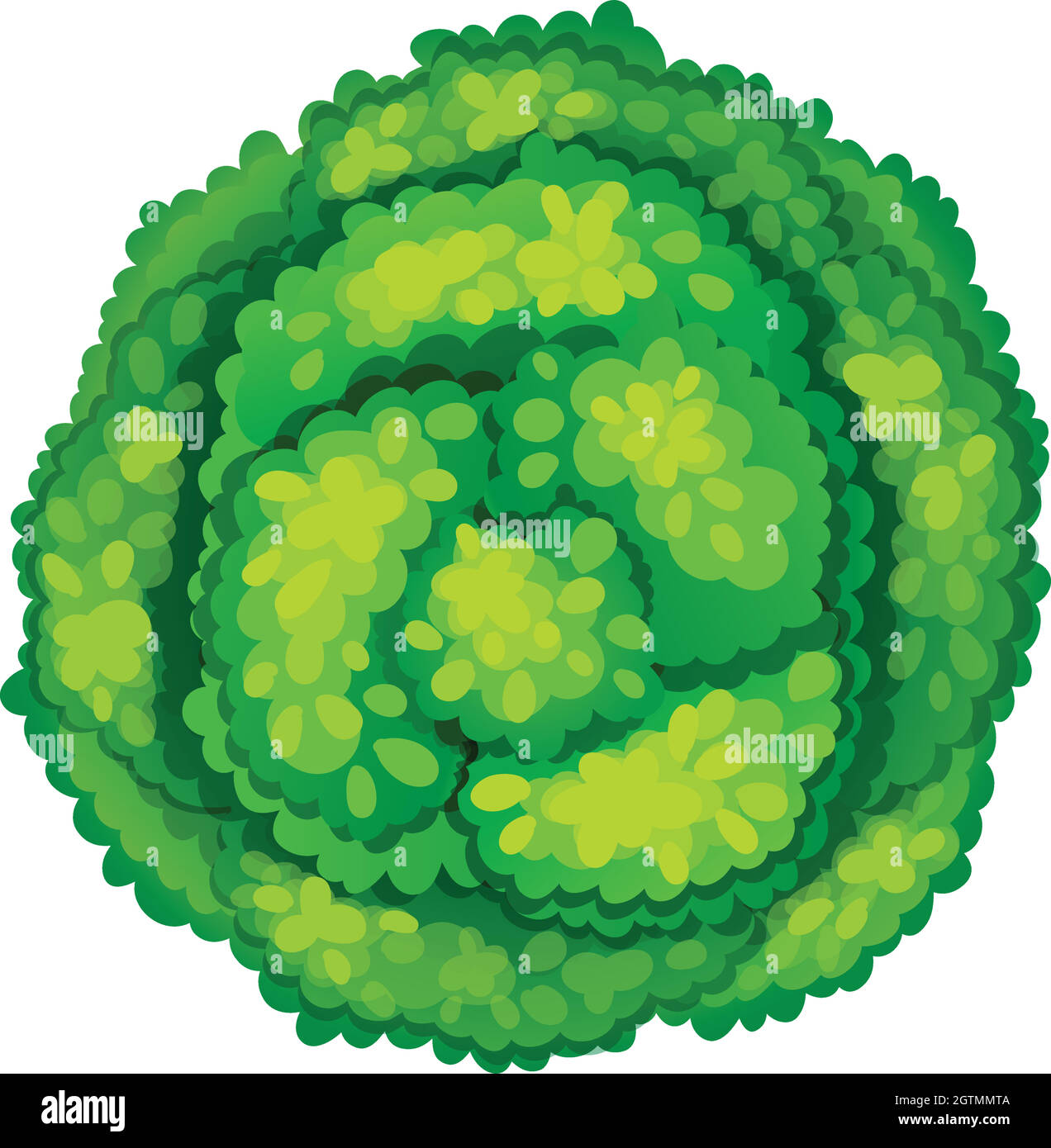 A birdeye view of a plant Stock Vector Image & Art - Alamy