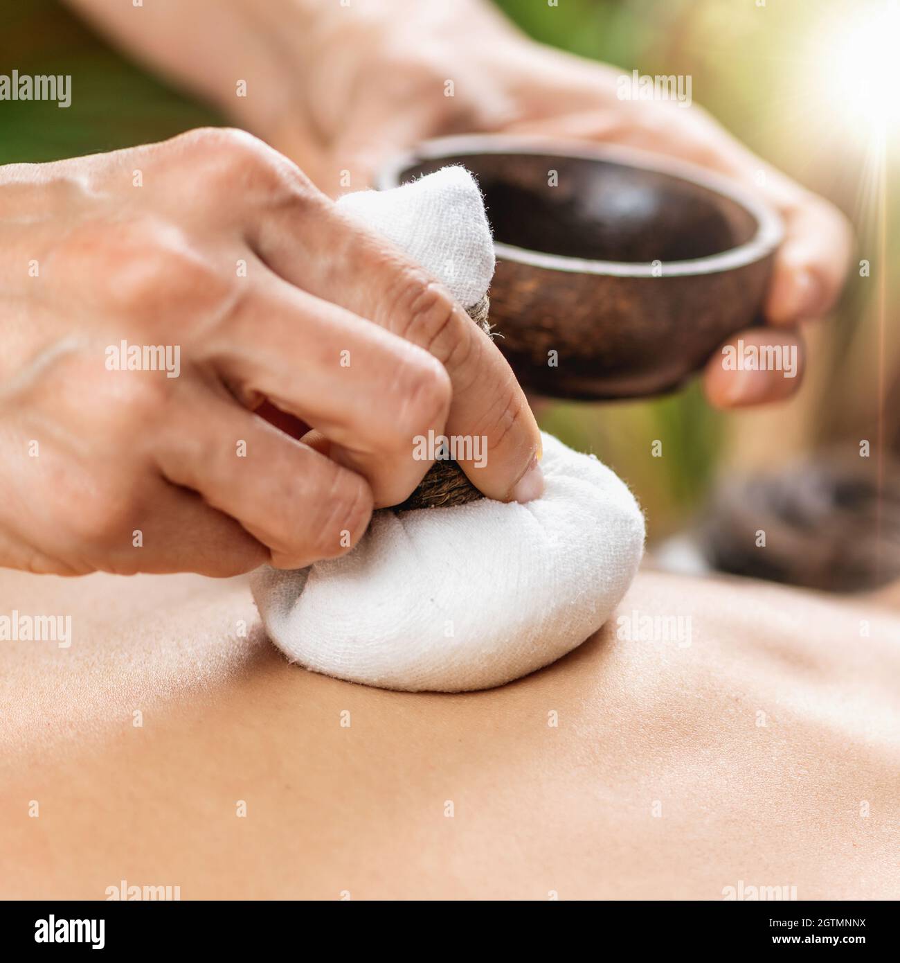 Ayurvedic oil making hi-res stock photography and images - Alamy