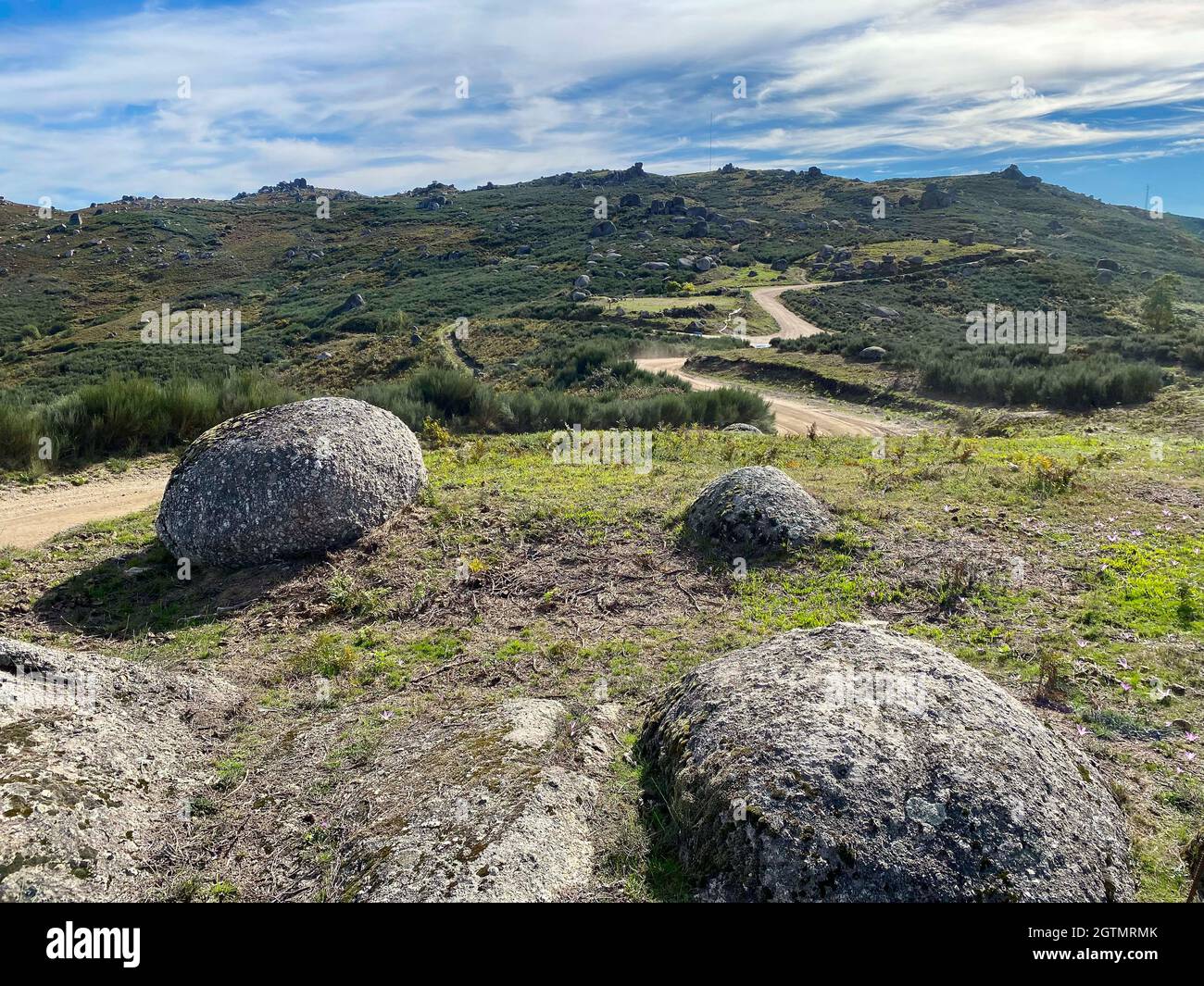Landscape Fafe during the 2021 FIA ERC Rallye Serras de Fafe e ...
