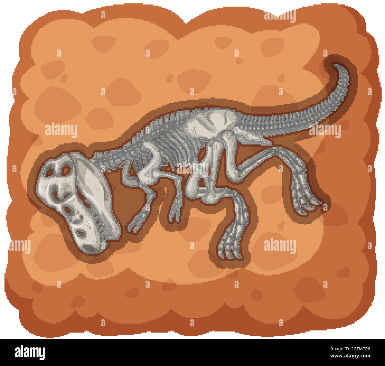 Dinosaur Fossils Clipart