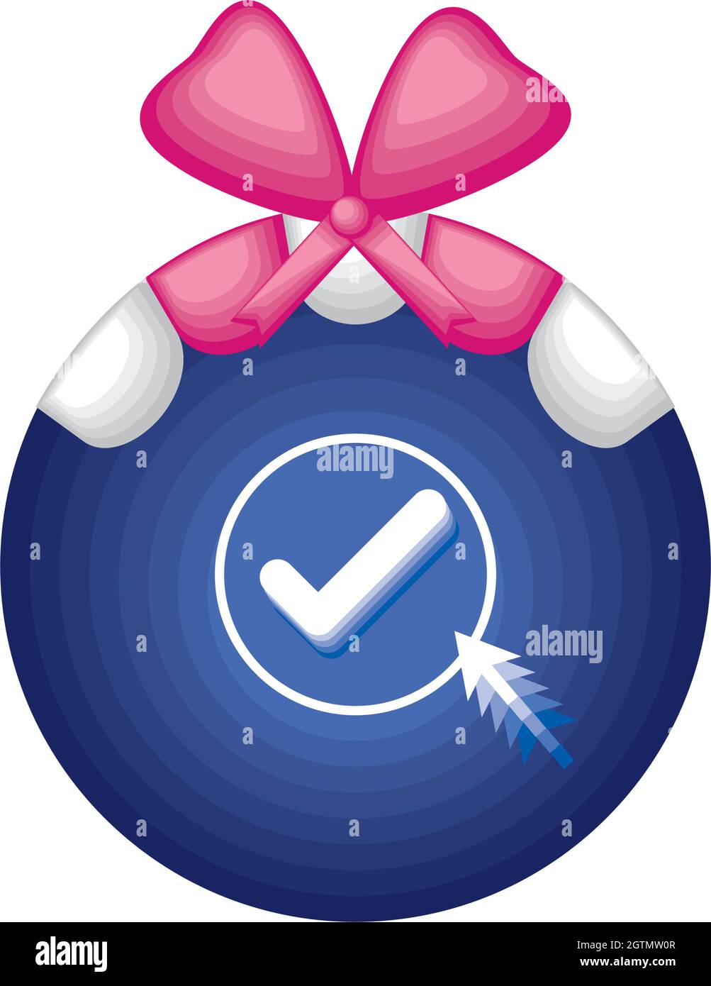 click check mark Stock Vector Image & Art - Alamy