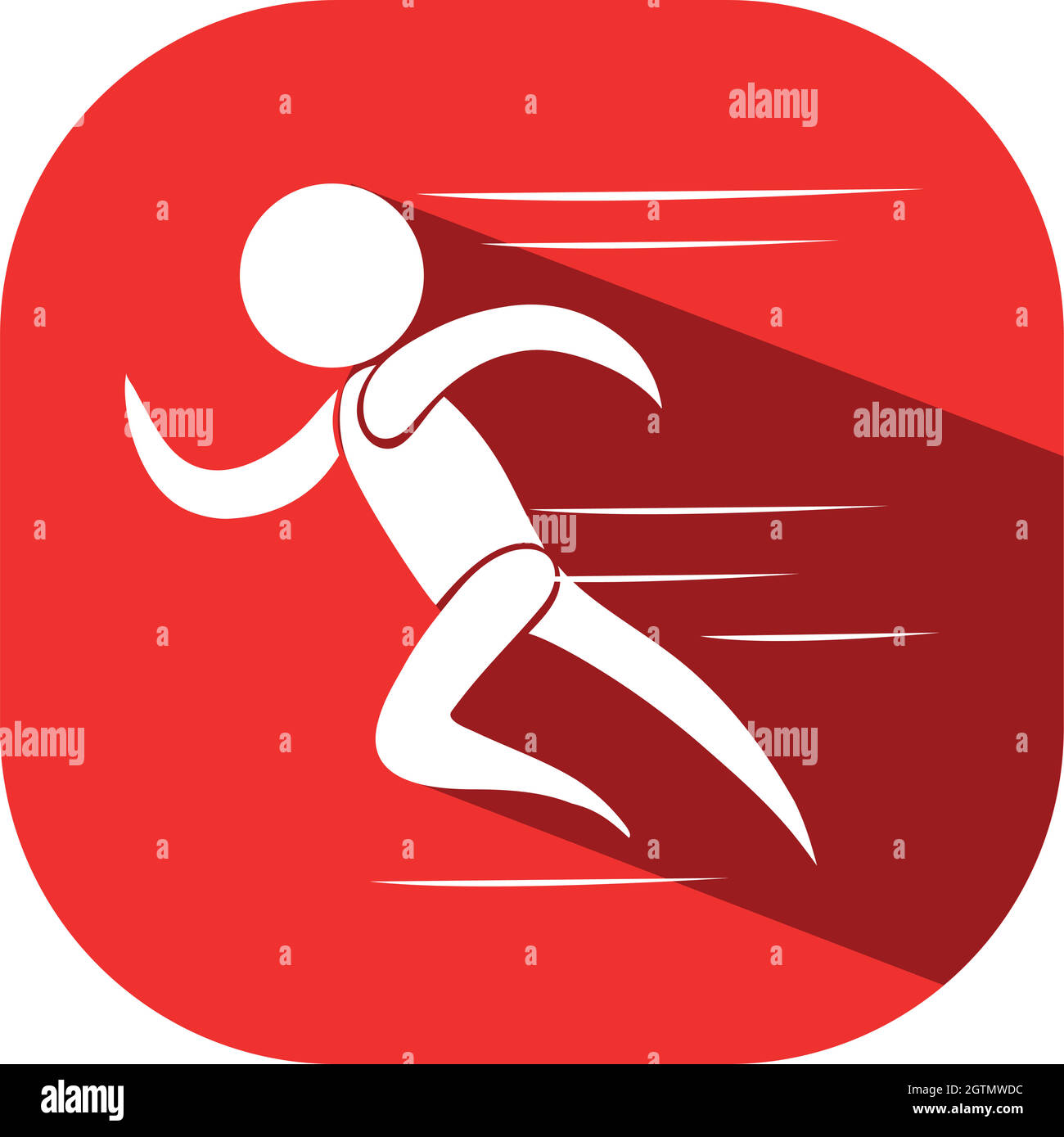Iconic runner Stock Vector Images - Alamy