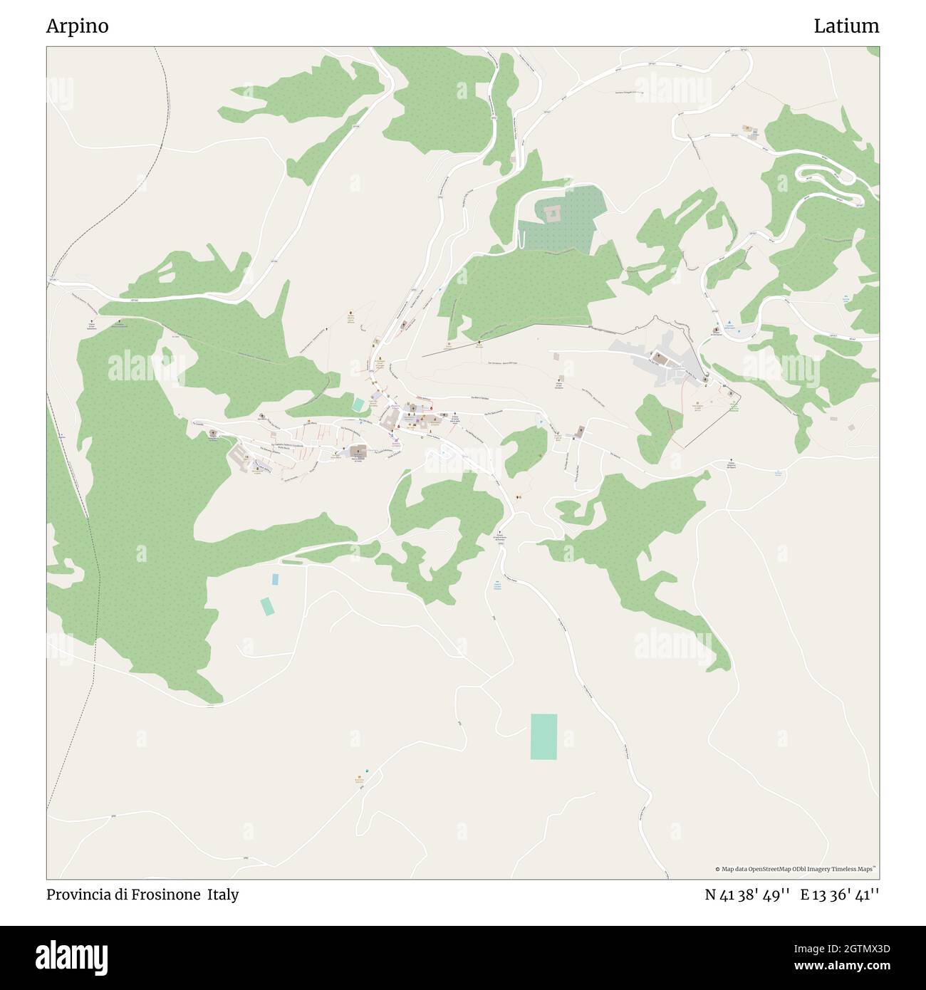 Arpino, Provincia di Frosinone, Italy, Latium, N 41 38' 49'', E 13 36 ...