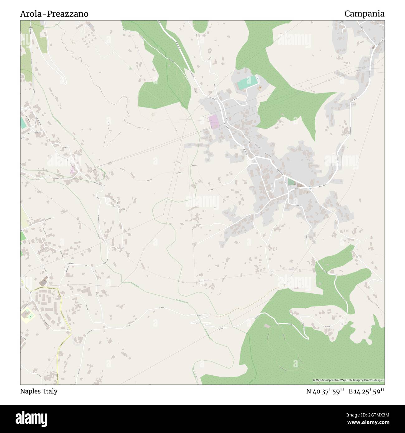 Arola-Preazzano, Naples, Italy, Campania, N 40 37' 59'', E 14 25' 59 ...