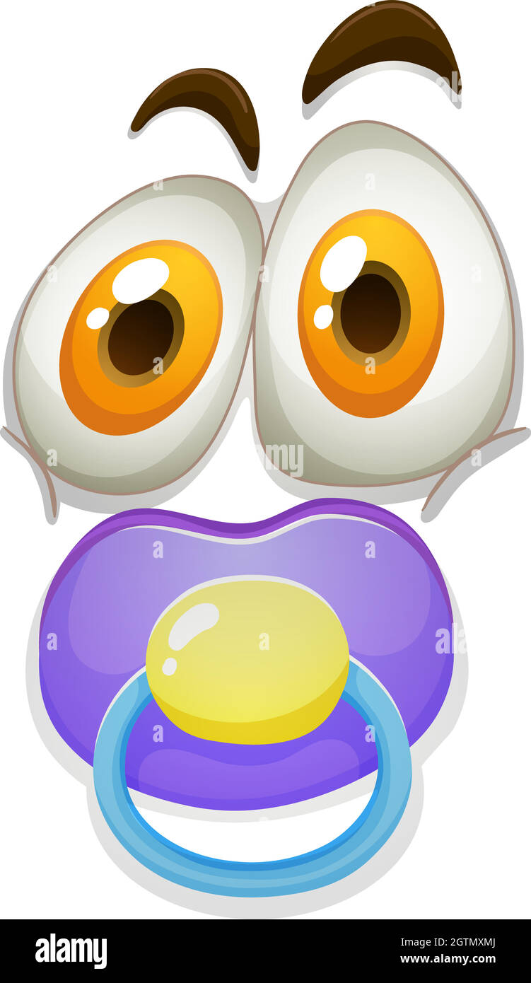 Baby expression face funny Stock Vector Images - Alamy