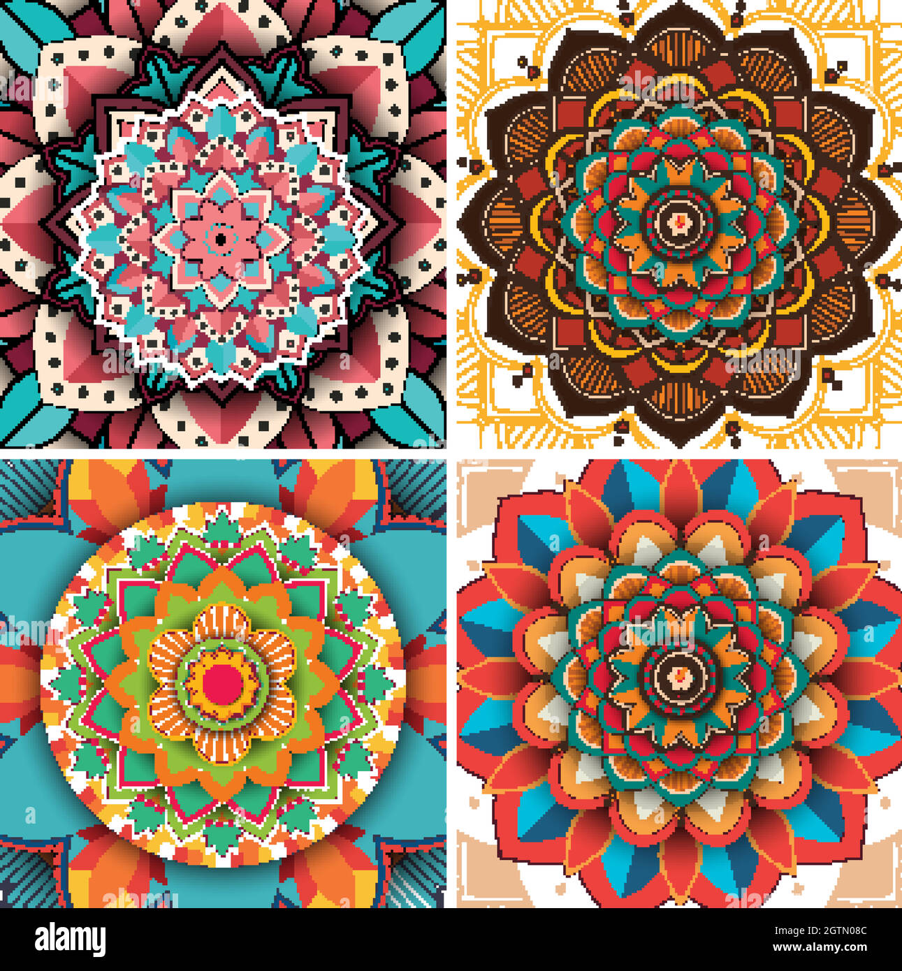 Arrangement of colors Stock Vector Images - Alamy