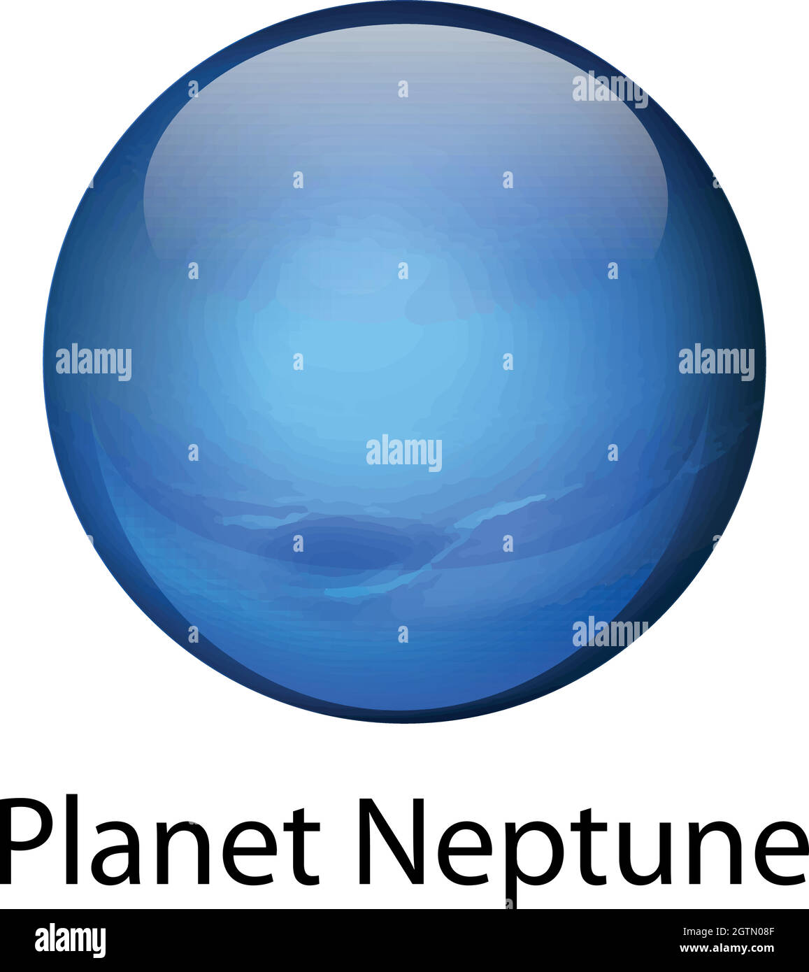 Neptune planet with rings hi-res stock photography and images - Alamy