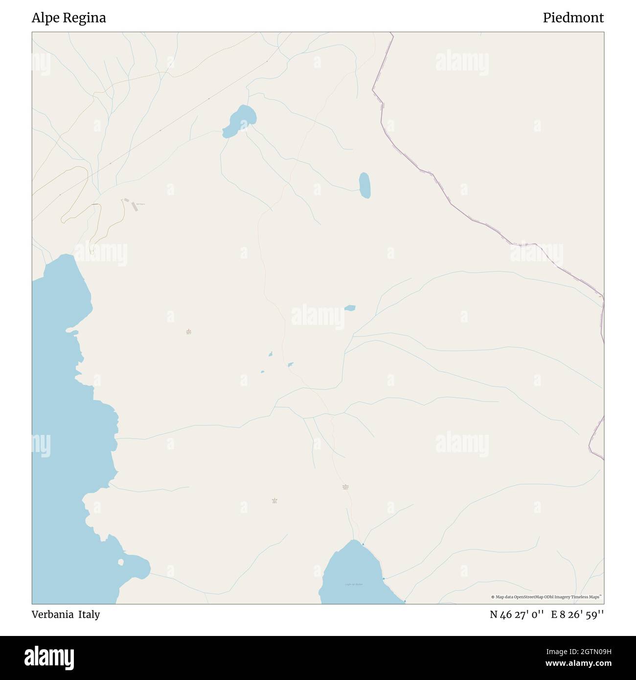 Alpe Regina, Verbania, Italy, Piedmont, N 46 27' 0'', E 8 26' 59'', map ...