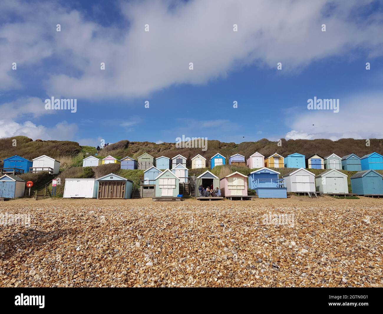Lymington beach house hi-res stock photography and images - Alamy