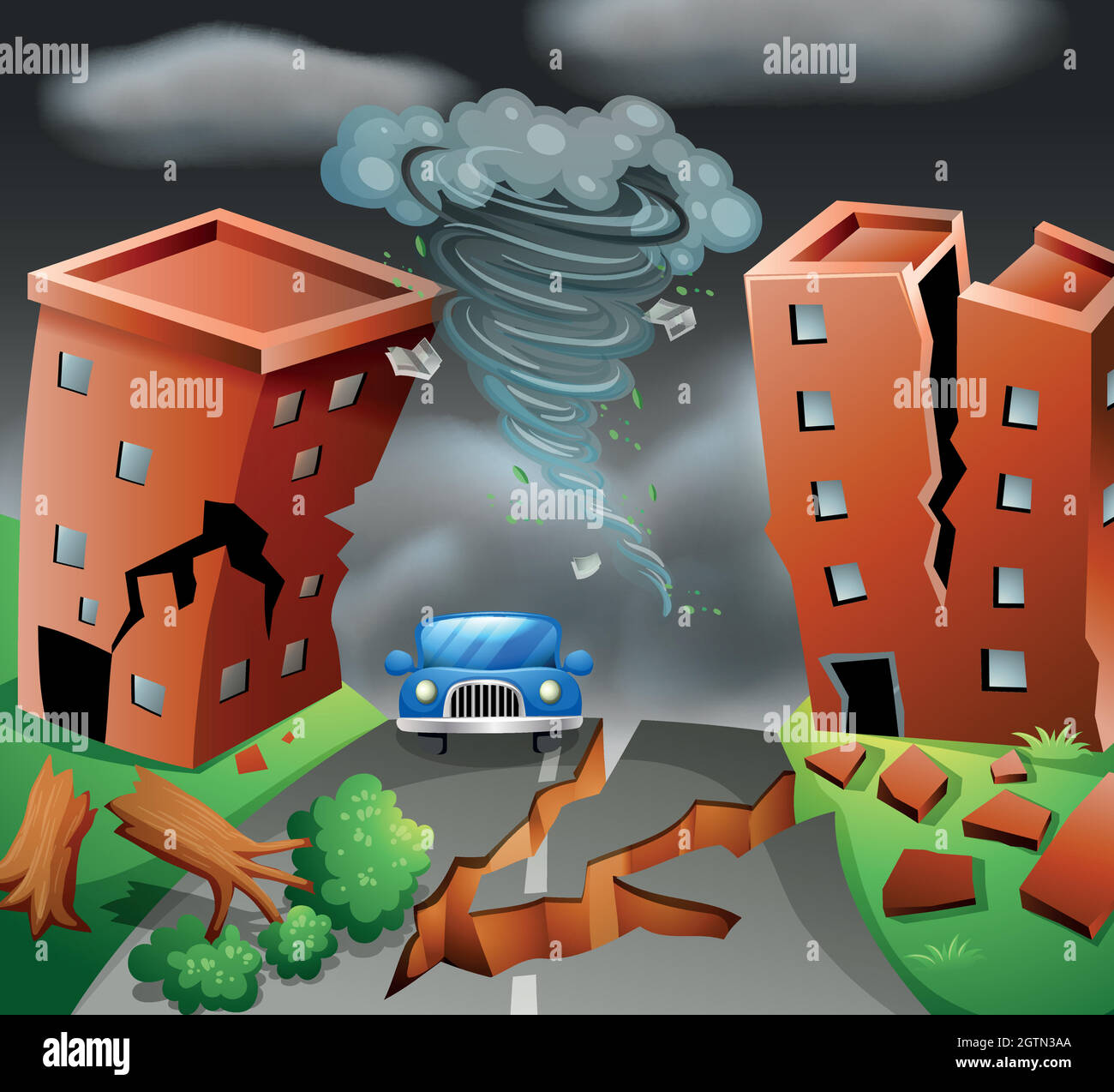 Tornado clipart hi-res stock photography and images - Alamy