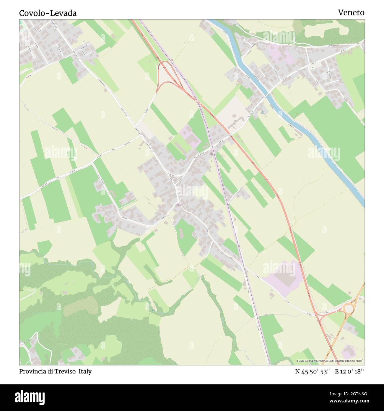 Map of treviso hi-res stock photography and images - Alamy