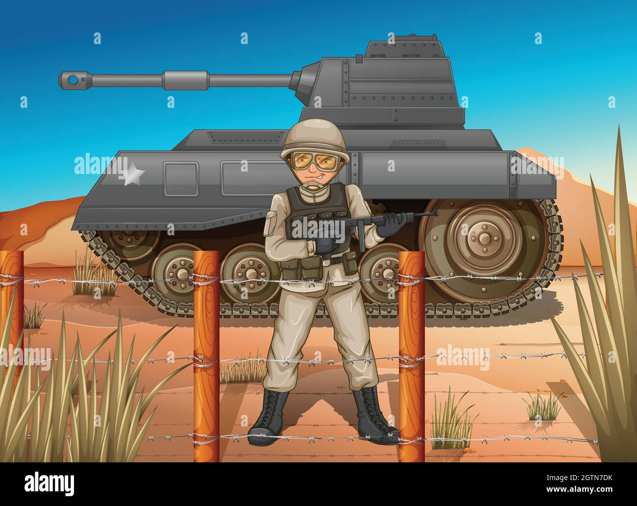 Tank gunner hi-res stock photography and images - Alamy