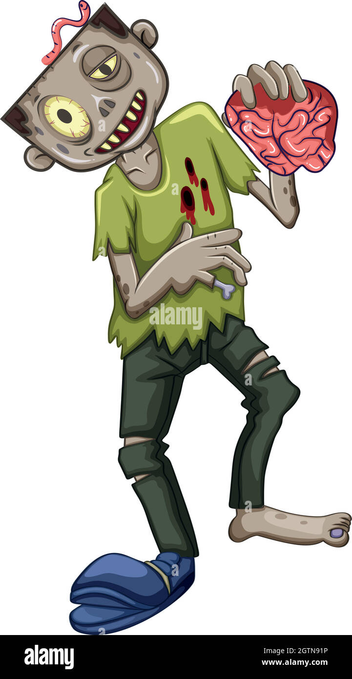 Funny zombie Cut Out Stock Images & Pictures - Alamy