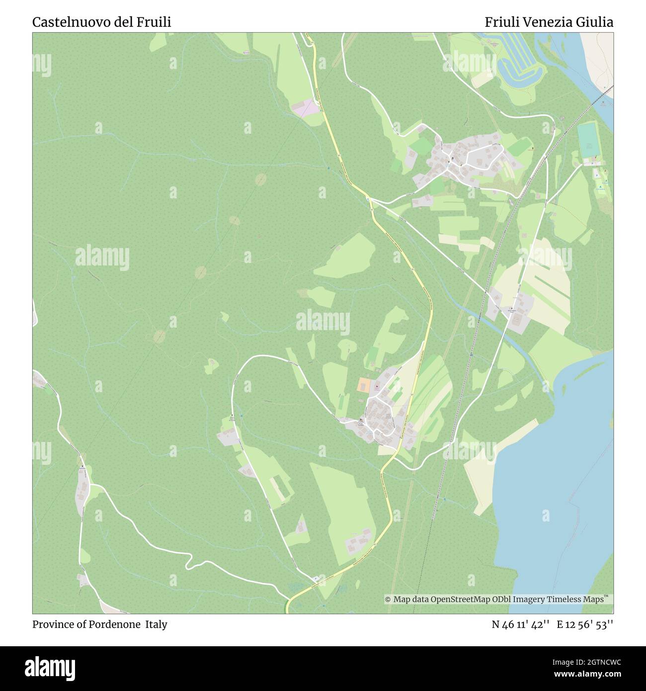 Castelnuovo del Fruili, Province of Pordenone, Italy, Friuli Venezia ...