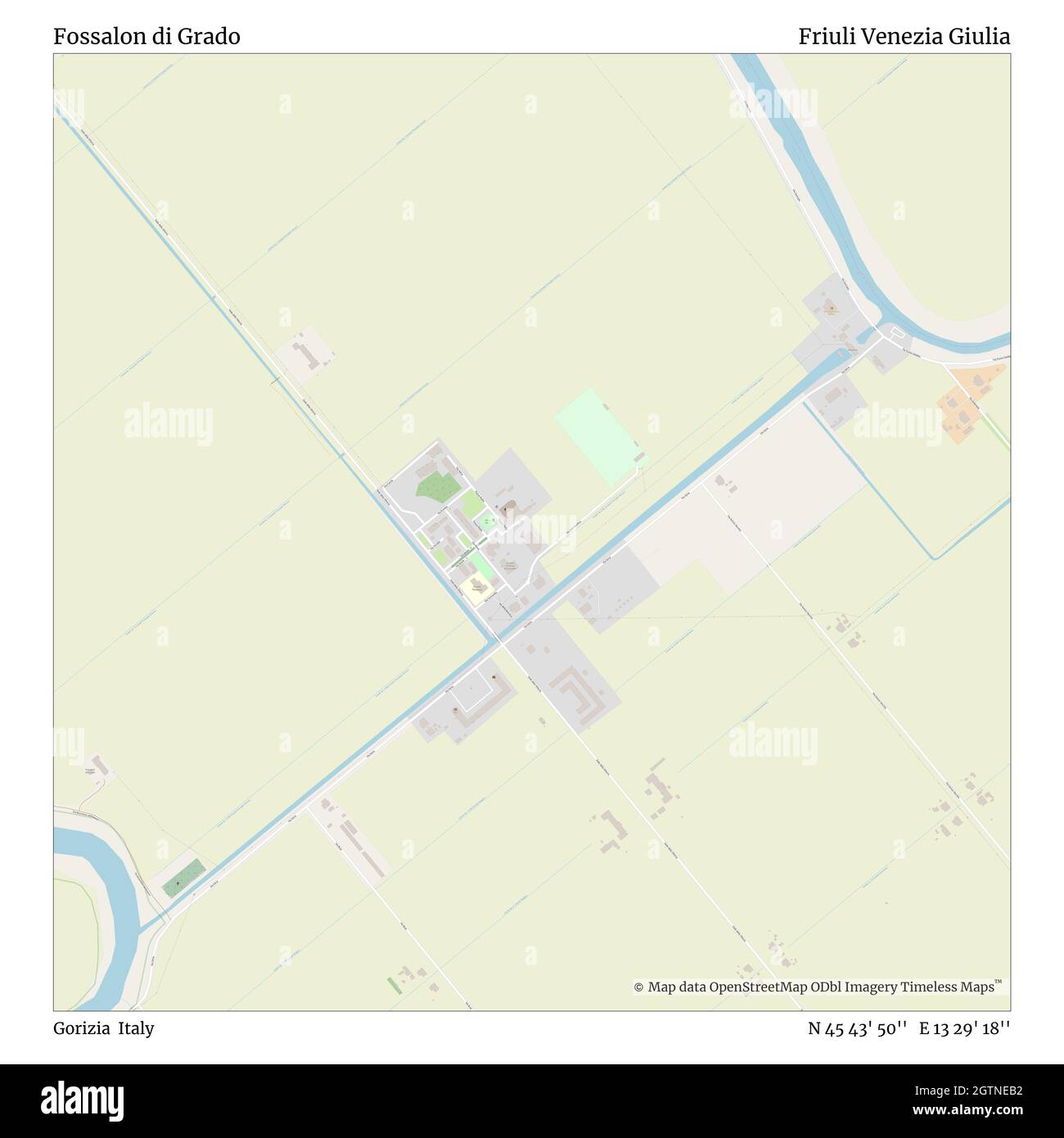 Map of grado hi-res stock photography and images - Alamy