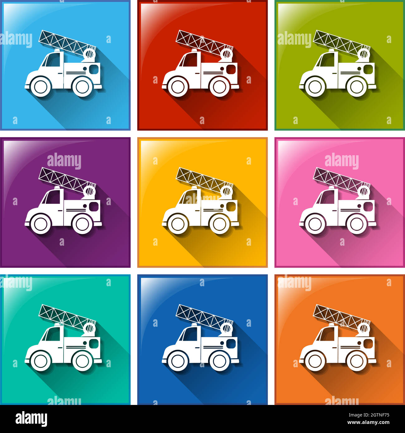 Buttons with vehicles Stock Vector Image & Art - Alamy