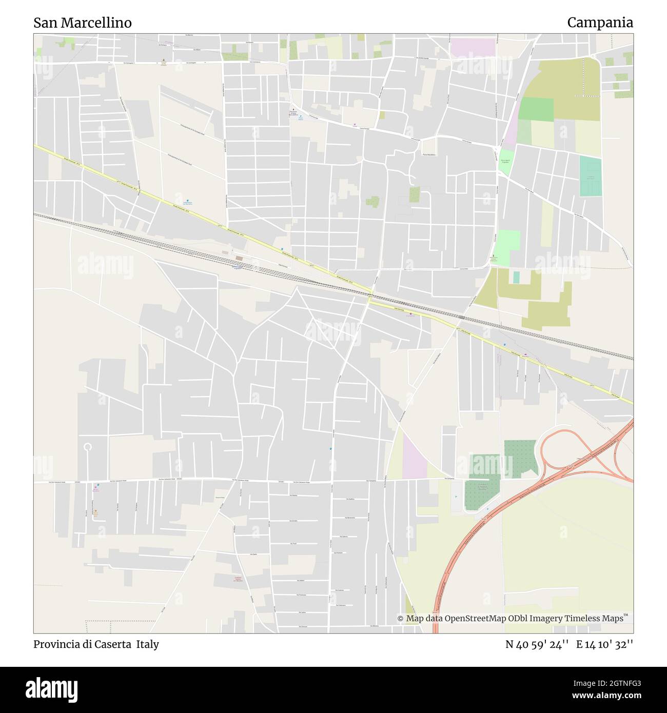 Map of caserta hi-res stock photography and images - Alamy
