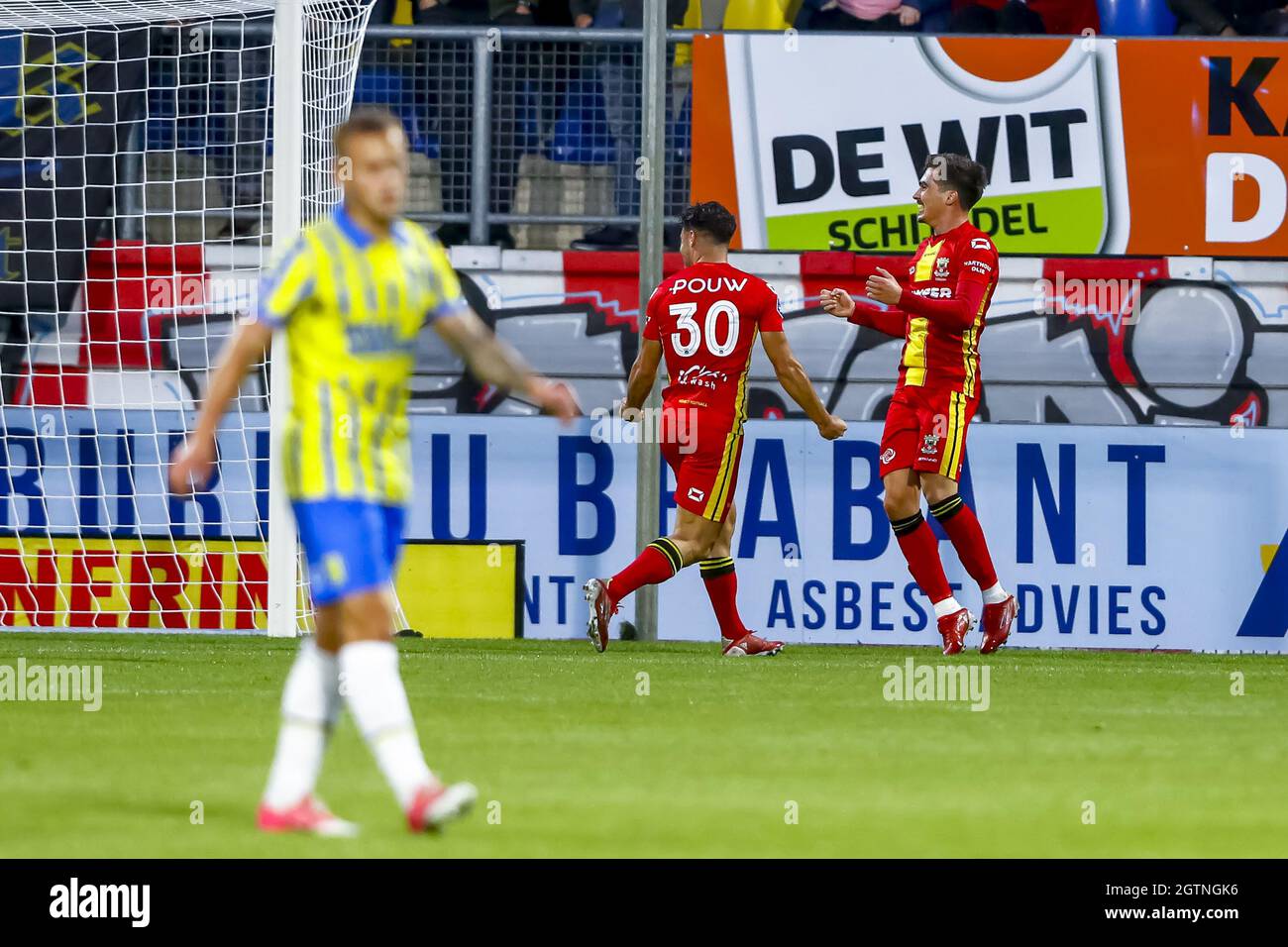 WAALWIJK, Mandemakers Stadium, 02-10-2021 , season 2021 / 2022 , Dutch Eredivisie. during the ...